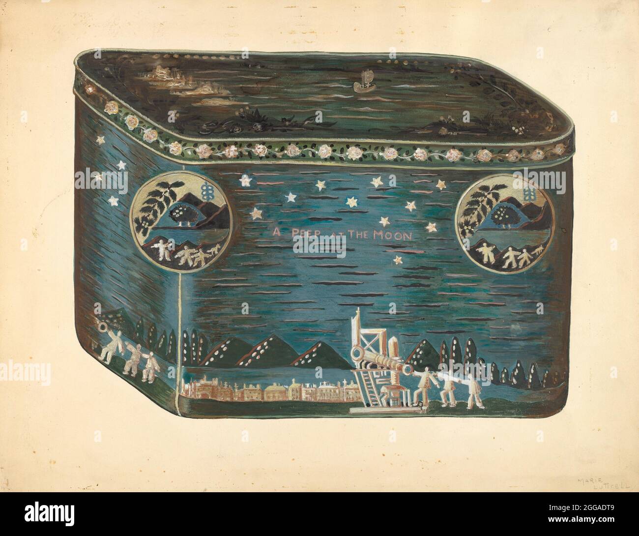 Bandbox, c. 1940 Stock Photo - Alamy