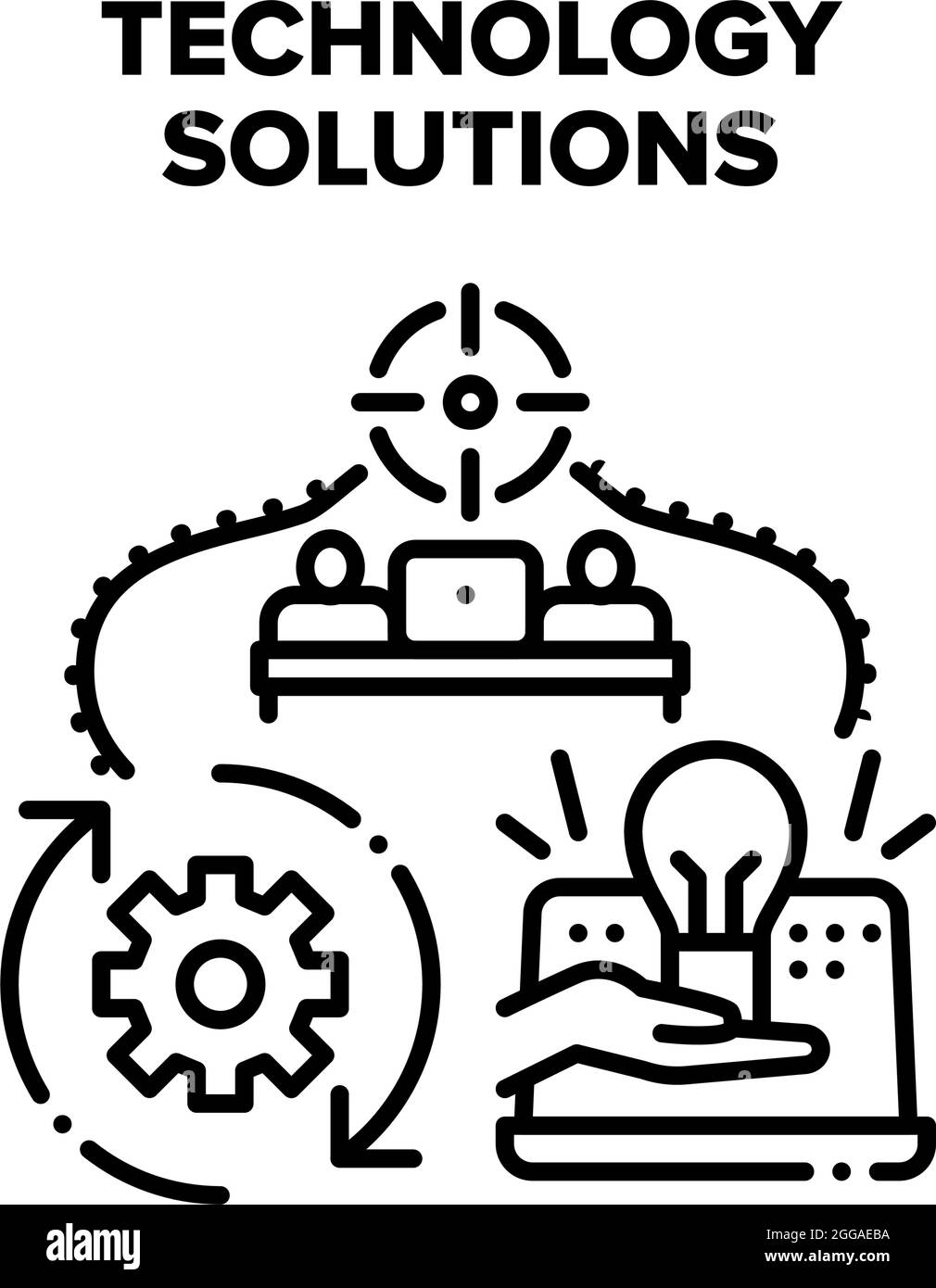 Workplace solutions Black and White Stock Photos & Images - Alamy