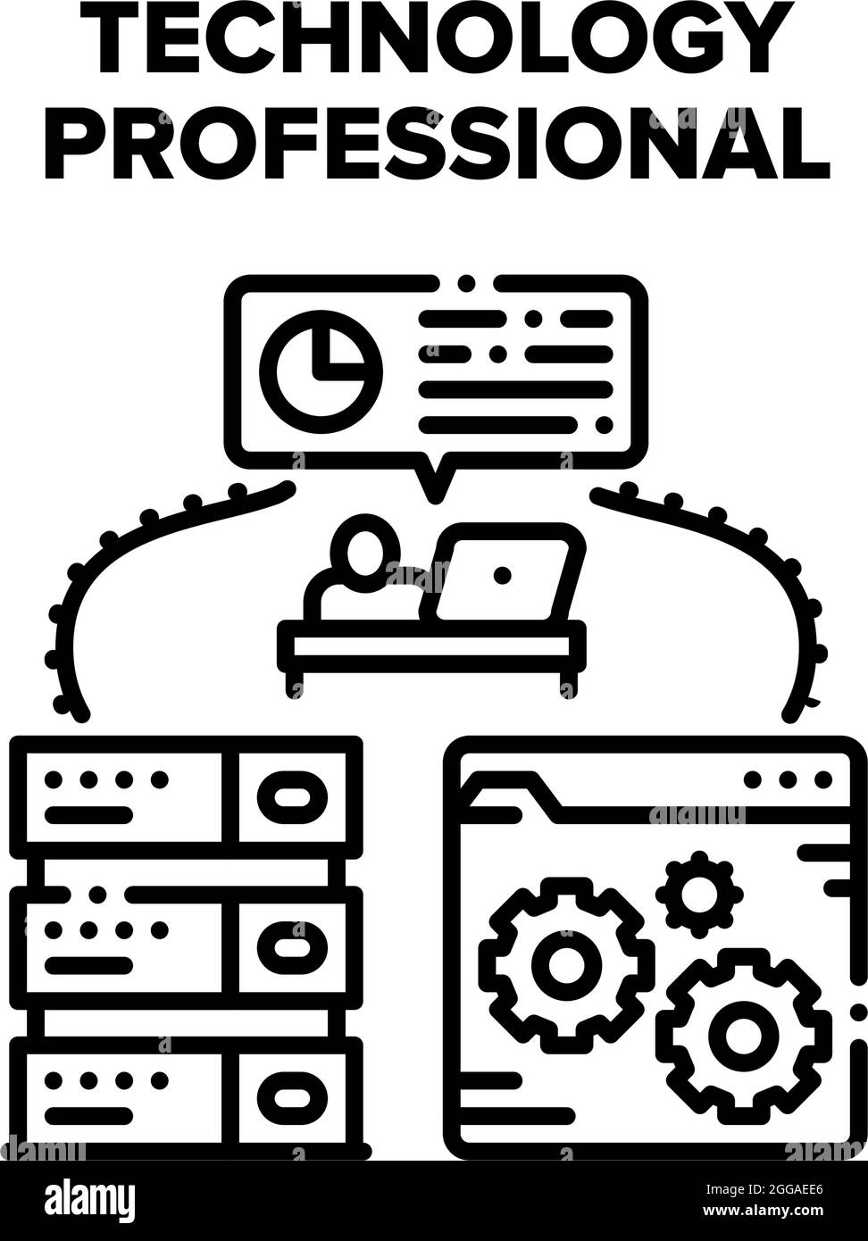 Technology Professional Tool Vector Concept Color Stock Vector Image ...