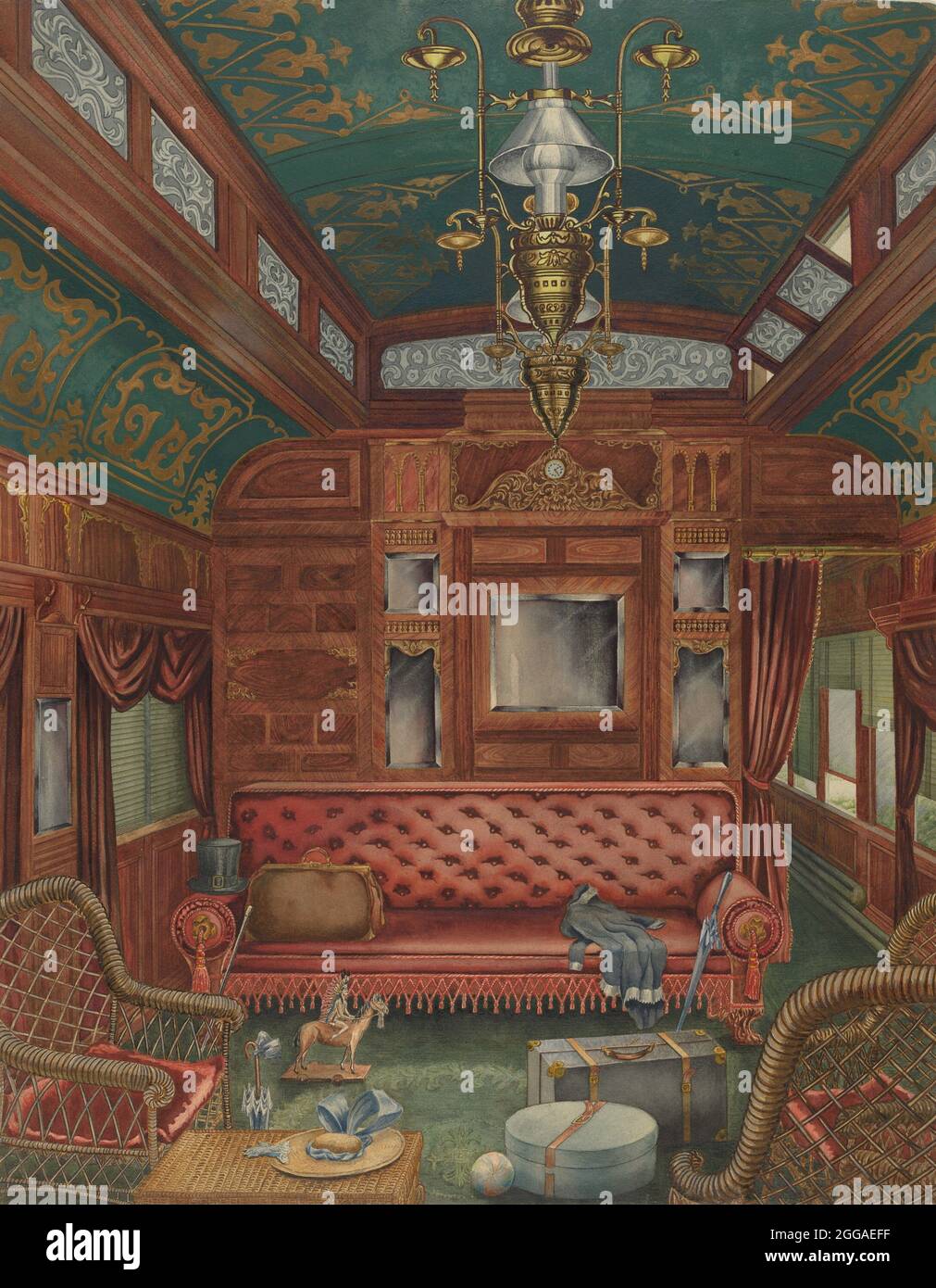 Usa travel 1940s railways hi-res stock photography and images - Alamy