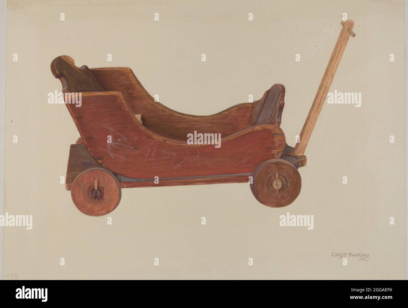 Doll Cart, c. 1937 Stock Photo - Alamy