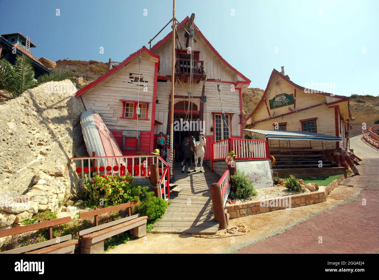 Popeye Village Of Sweethaven where Popeye the movie was filmed starring ...