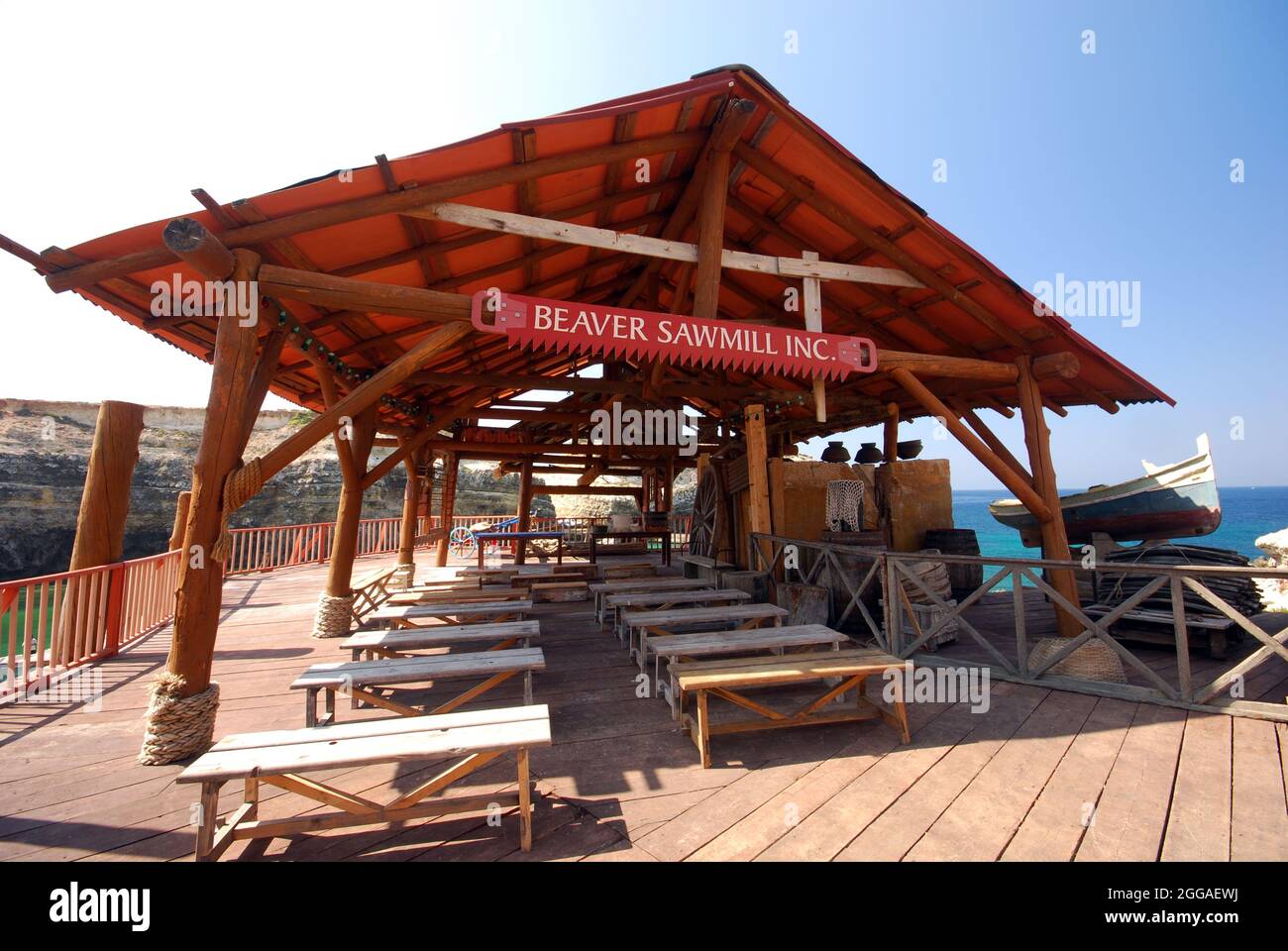 Popeye Village Of Sweethaven where Popeye the movie was filmed starring ...