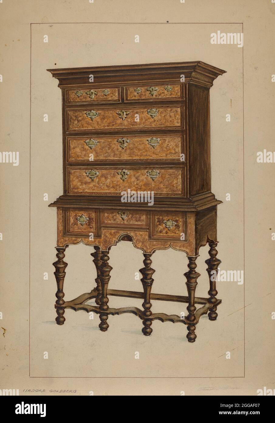 Highboy chest hi-res stock photography and images - Alamy