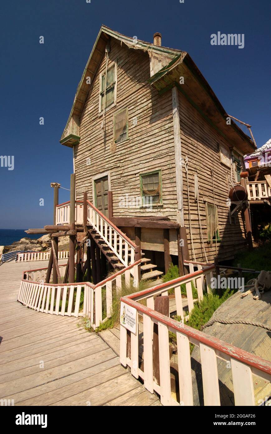 Popeye Village Of Sweethaven where Popeye the movie was filmed starring ...