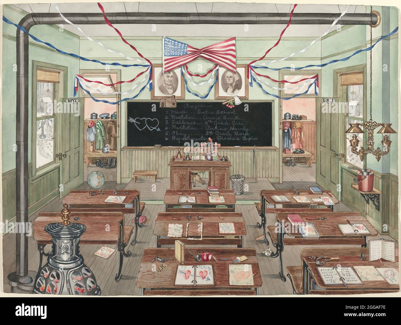1930s schoolroom High Resolution Stock Photography and Images - Alamy