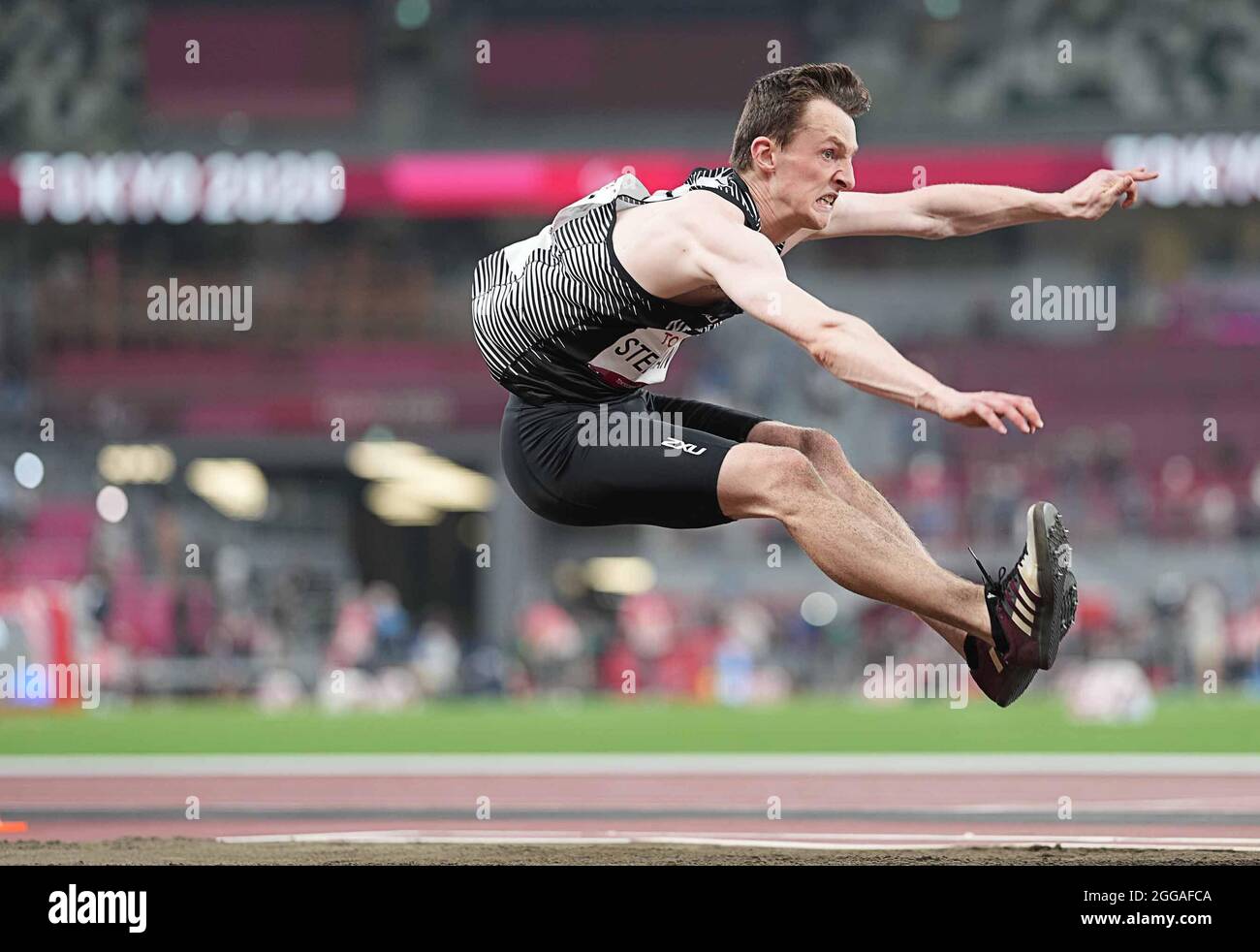 Tokyo, Japan. 30th Aug, 2021. William Stedman of New Zealand competes ...