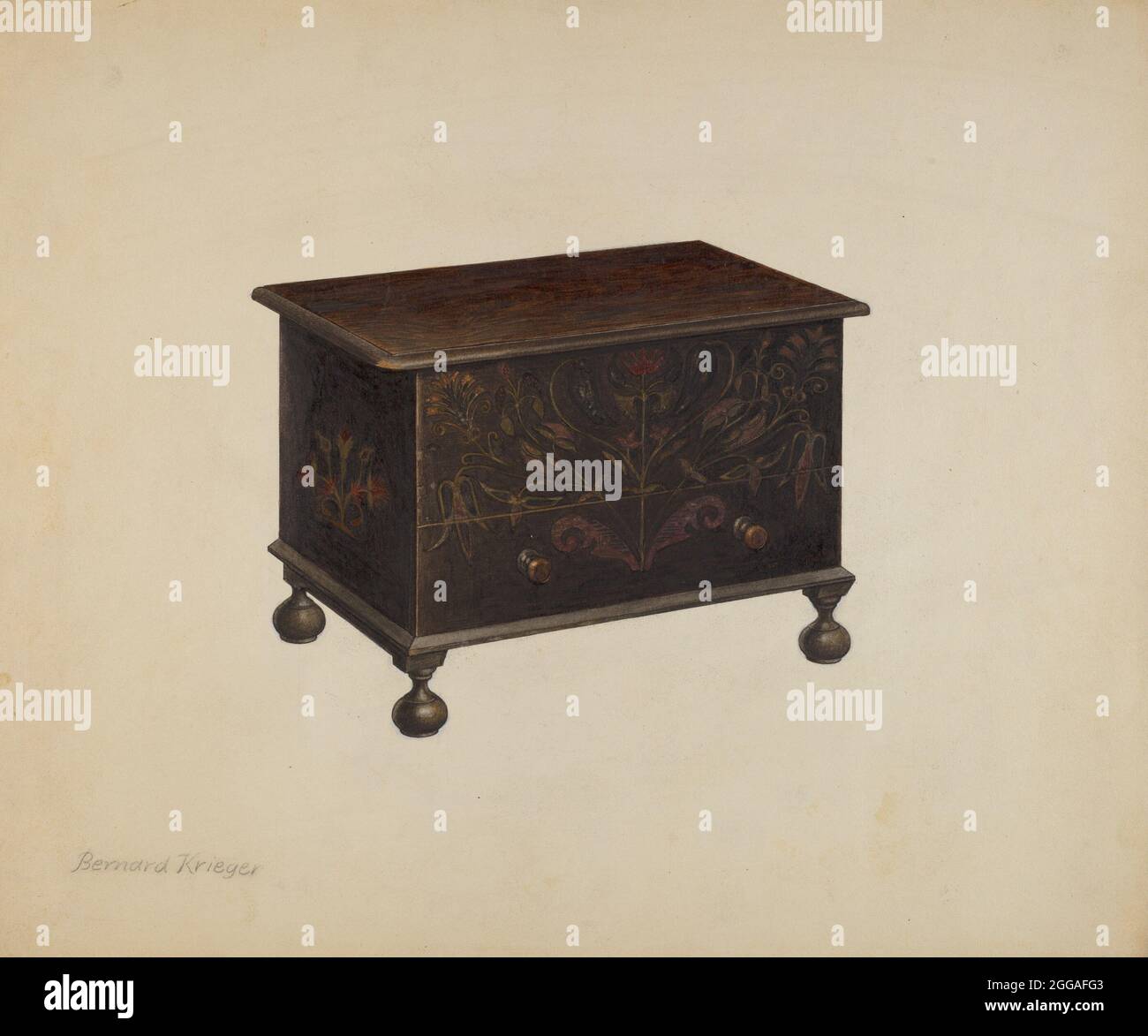 Chest, c. 1938 Stock Photo - Alamy