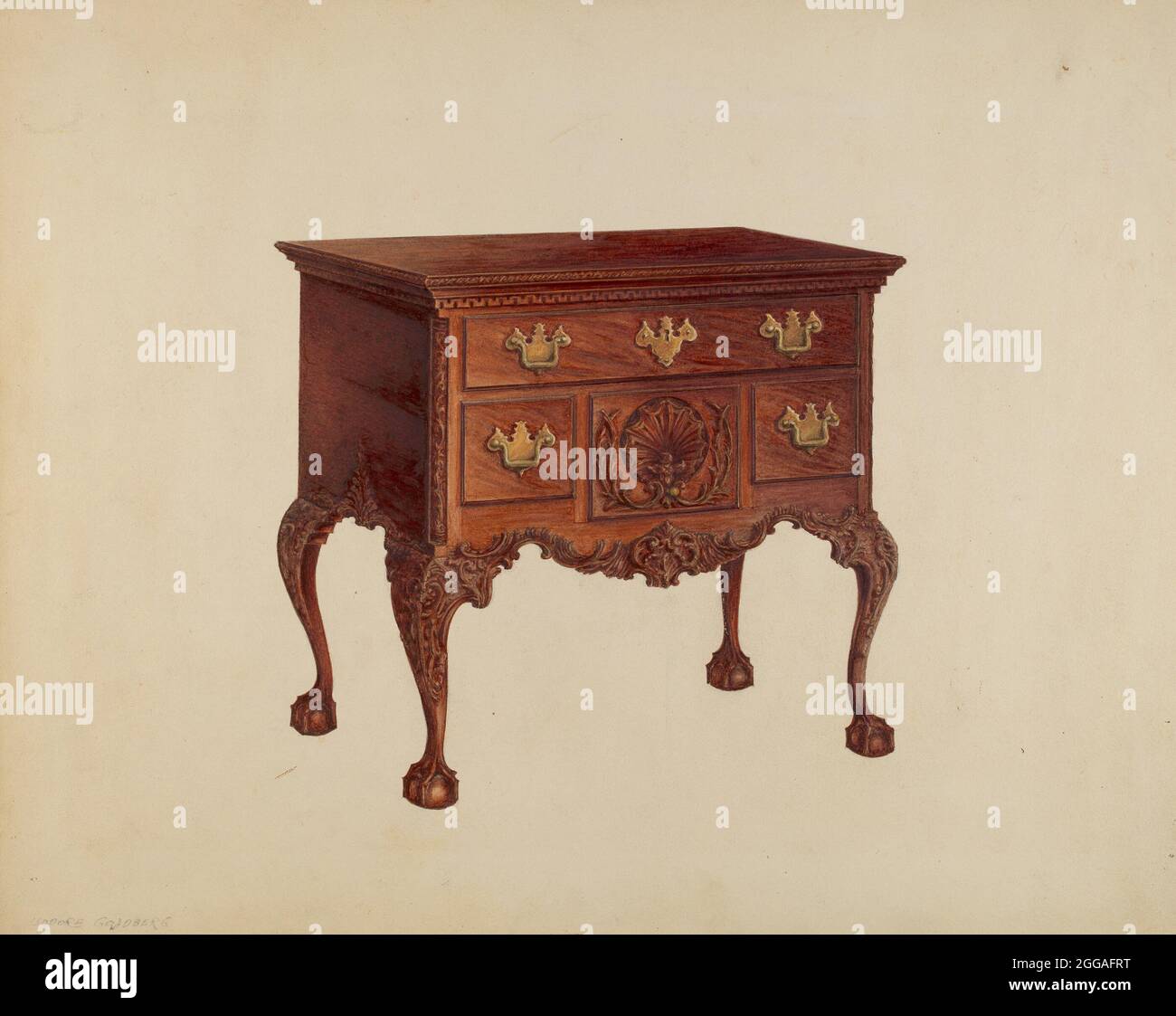 Lowboy table hi-res stock photography and images - Alamy