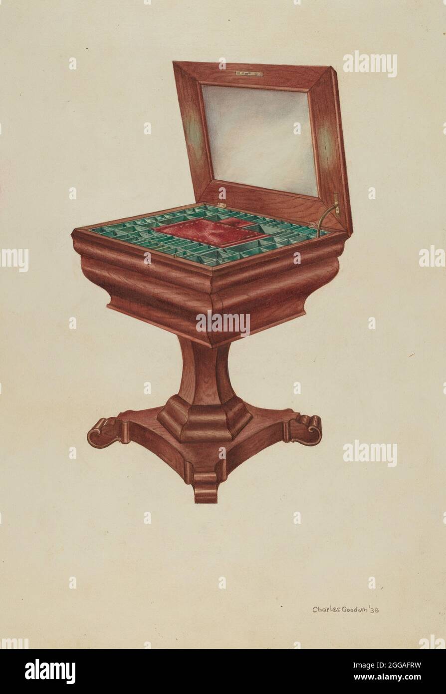 Sewing Table, 1938 Stock Photo - Alamy