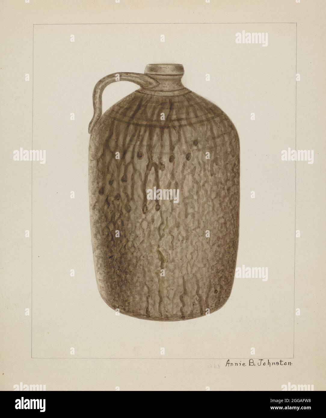 Stoneware Jar, c. 1938 Stock Photo - Alamy