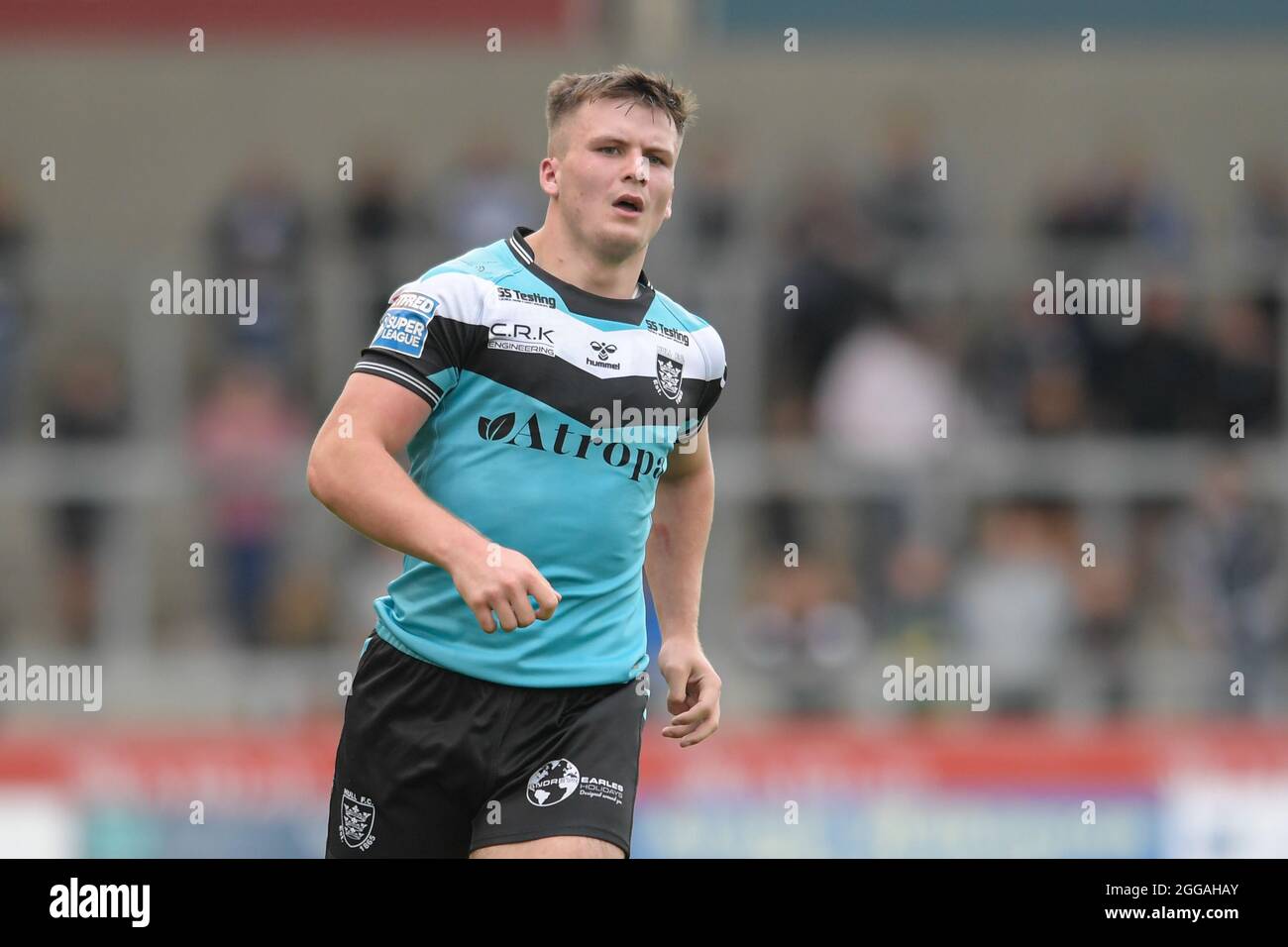 Connor Wynne (23) of Hull FC in action during the game in Eccles ...