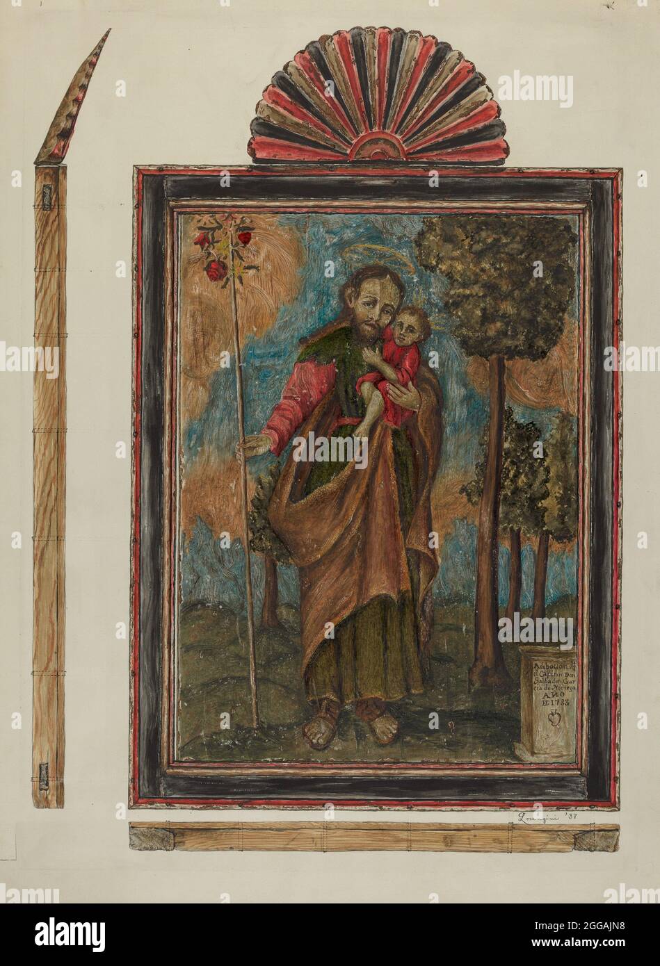 Retablo design hi-res stock photography and images - Alamy