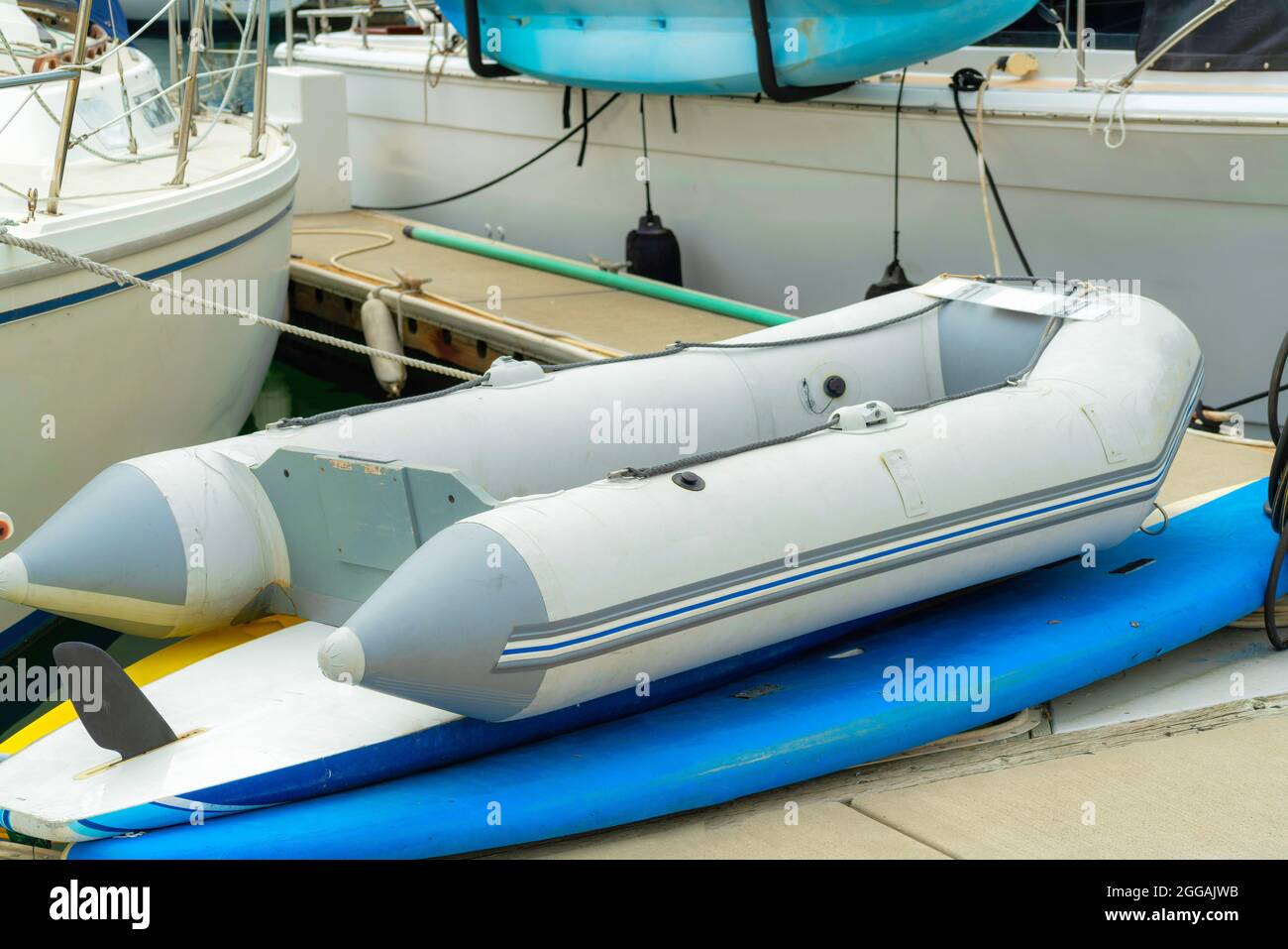 Boat on a ship hi-res stock photography and images - Alamy