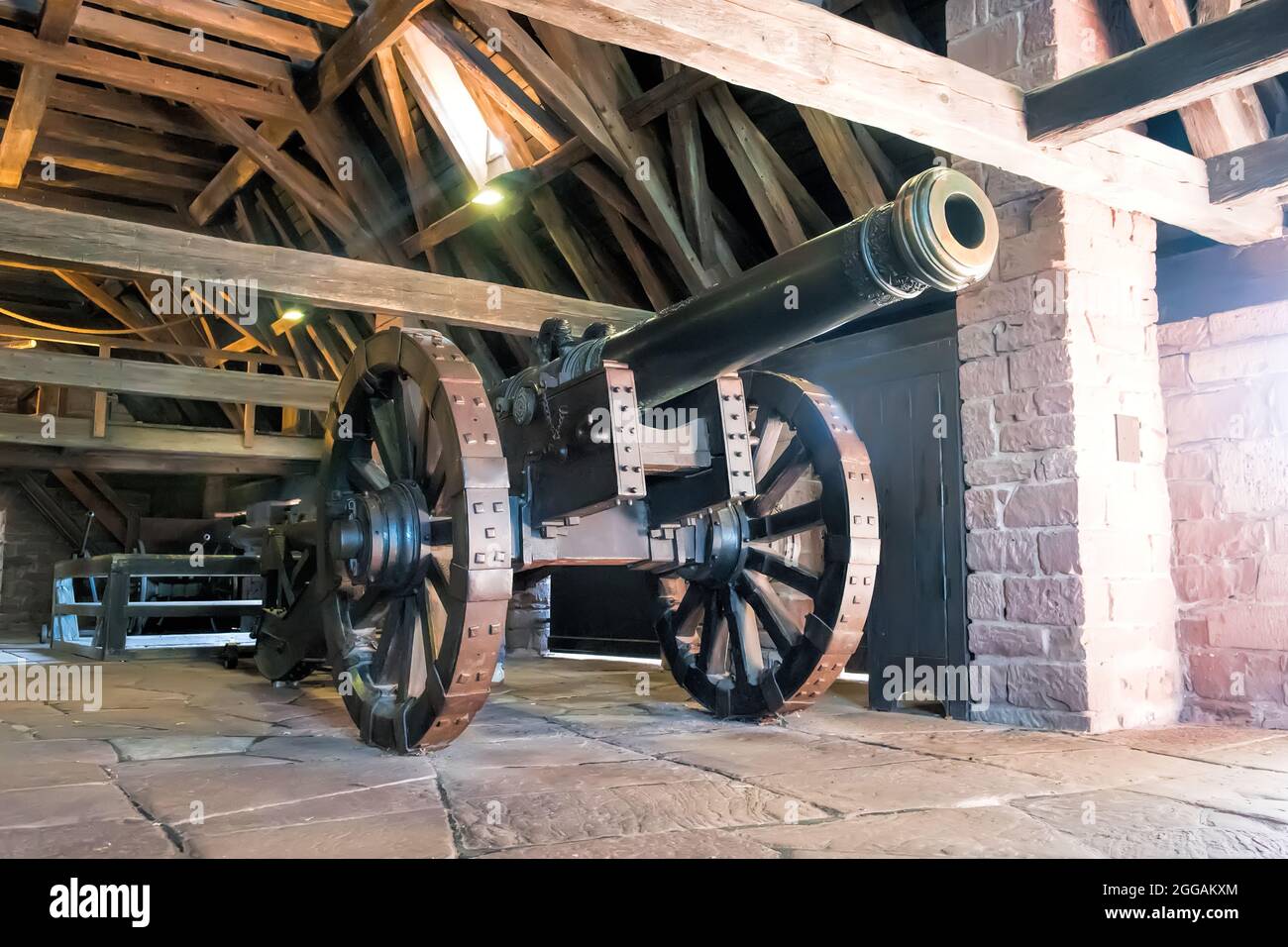 ancient medieval canon Stock Photo - Alamy