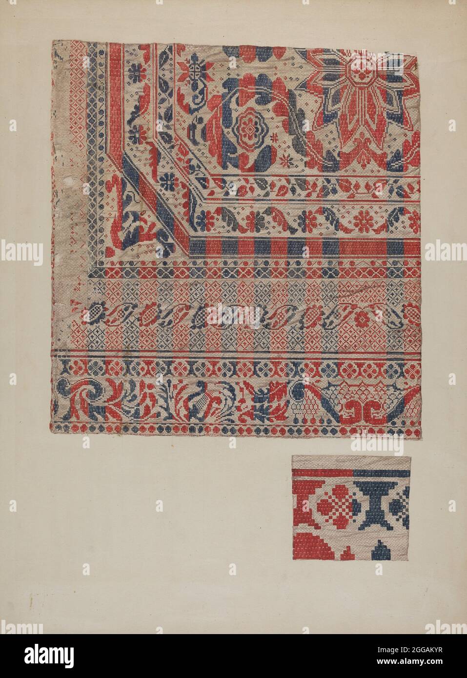 Coverlet, c. 1940 Stock Photo - Alamy