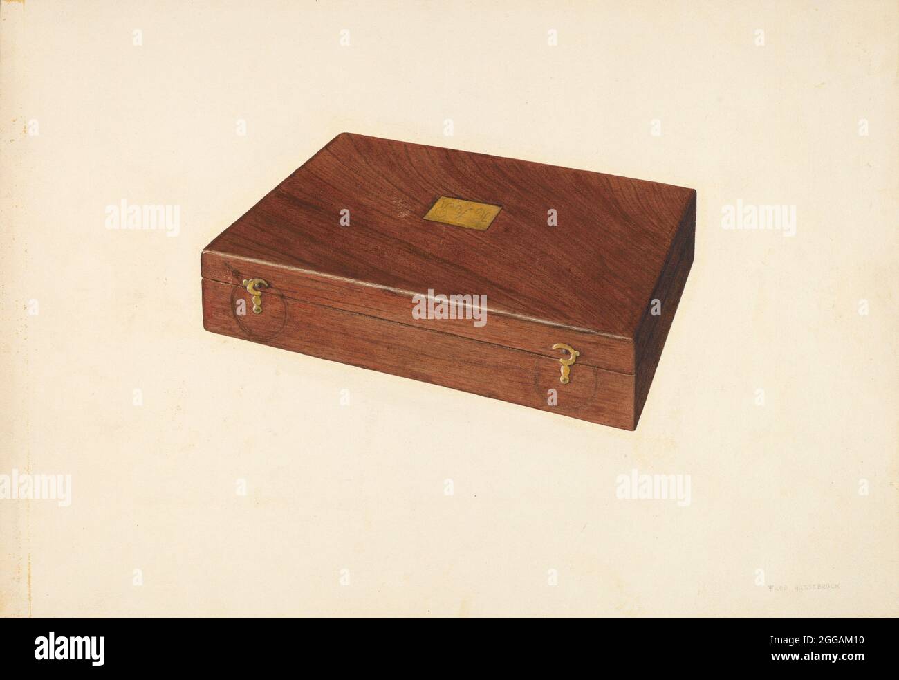 Drawing Instrument Box, c. 1940 Stock Photo - Alamy