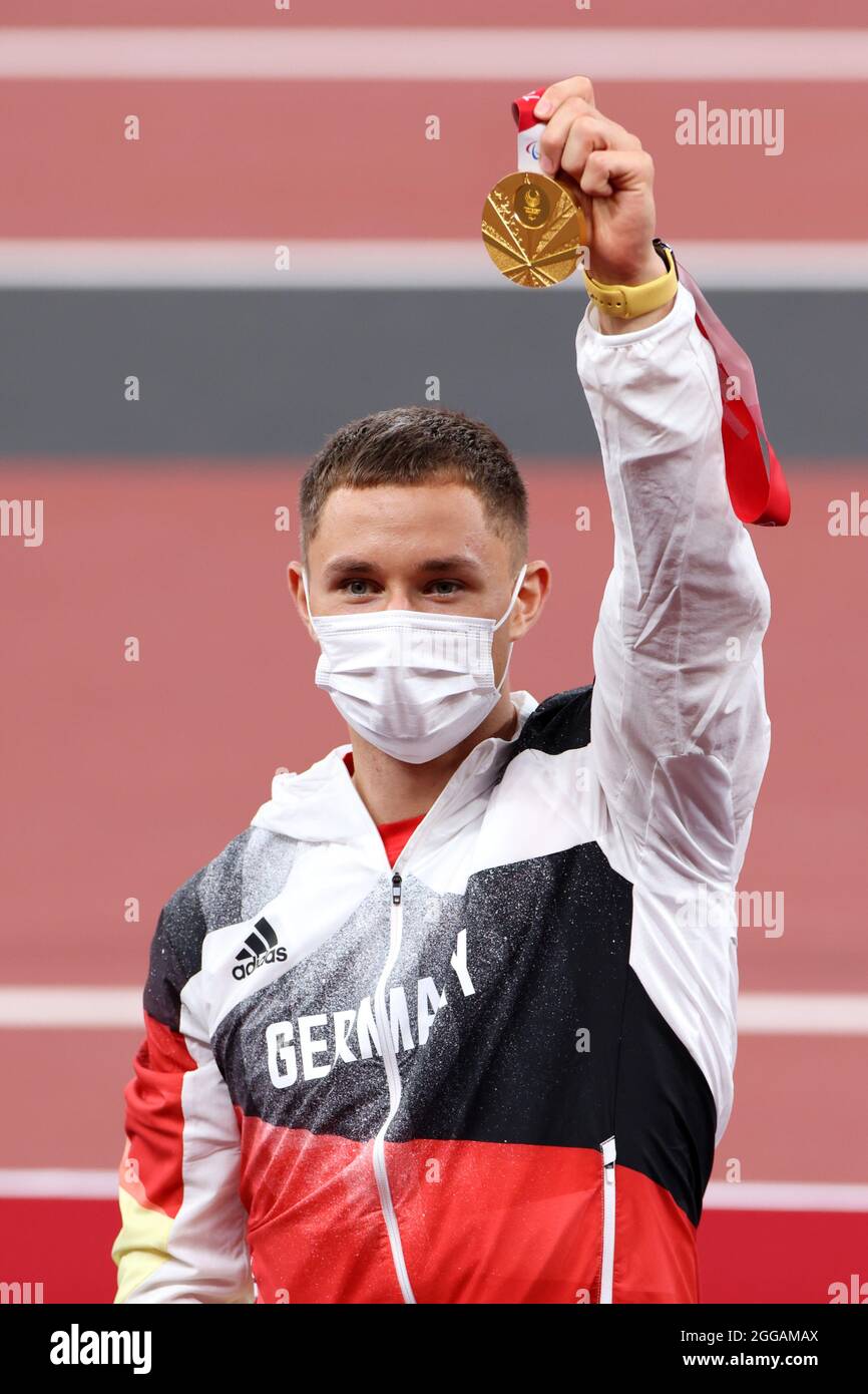 Tokyo, Japan. 30th Aug, 2021. Felix Streng (GER) Athletics : Men's 100m ...