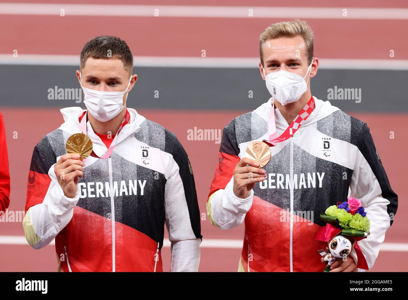 Tokyo, Japan. 30th Aug, 2021. (L-R) Felix Streng, Johannes Floors (GER ...