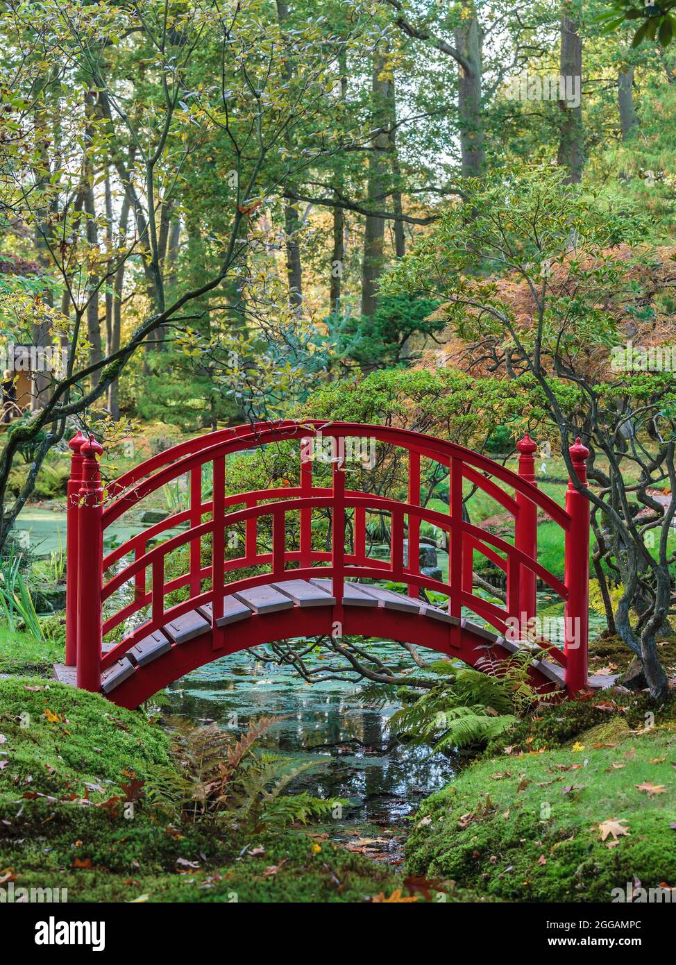 Red bridge japanese hi-res stock photography and images - Alamy