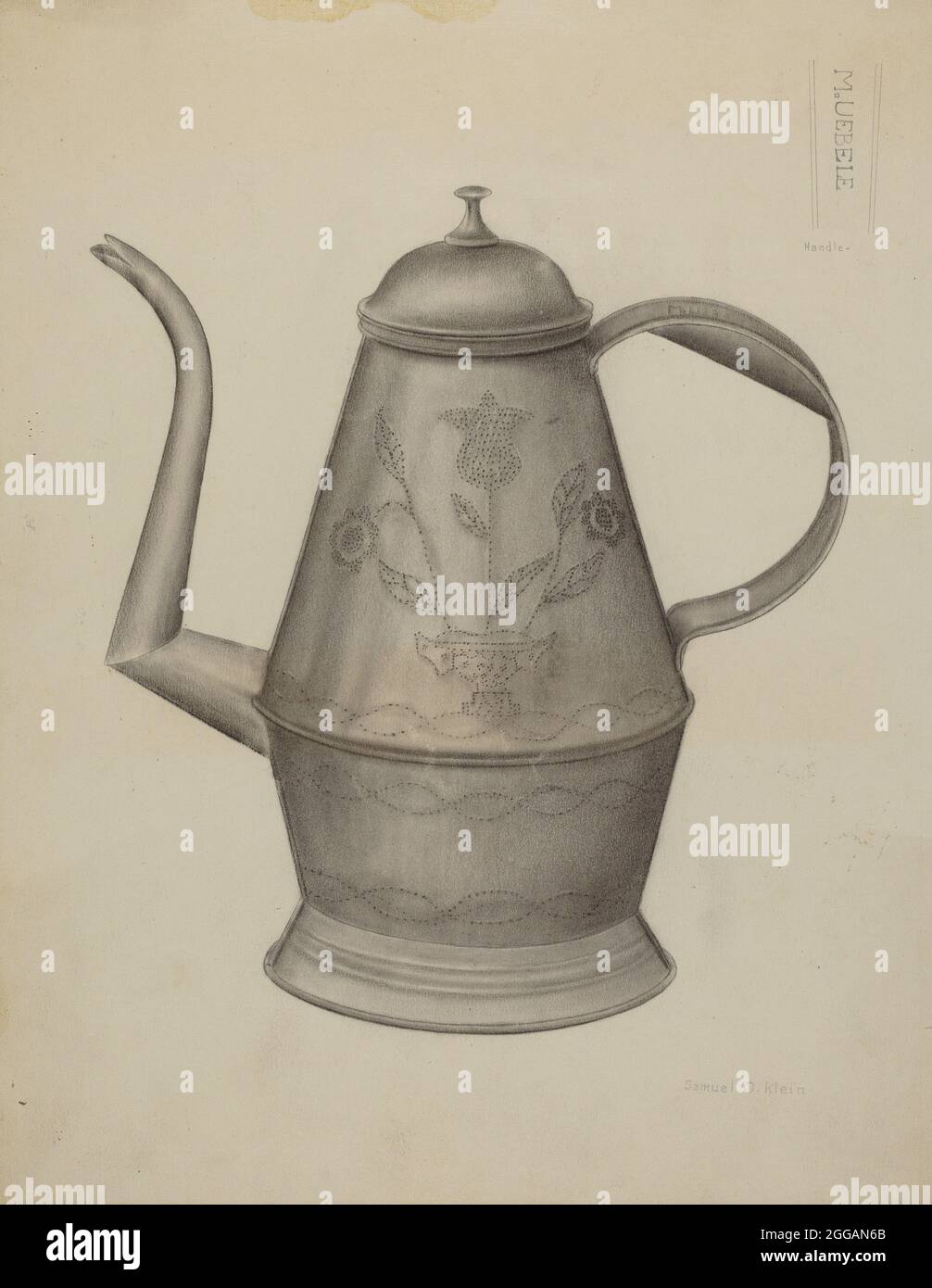 Colonial coffee pot hi-res stock photography and images - Alamy