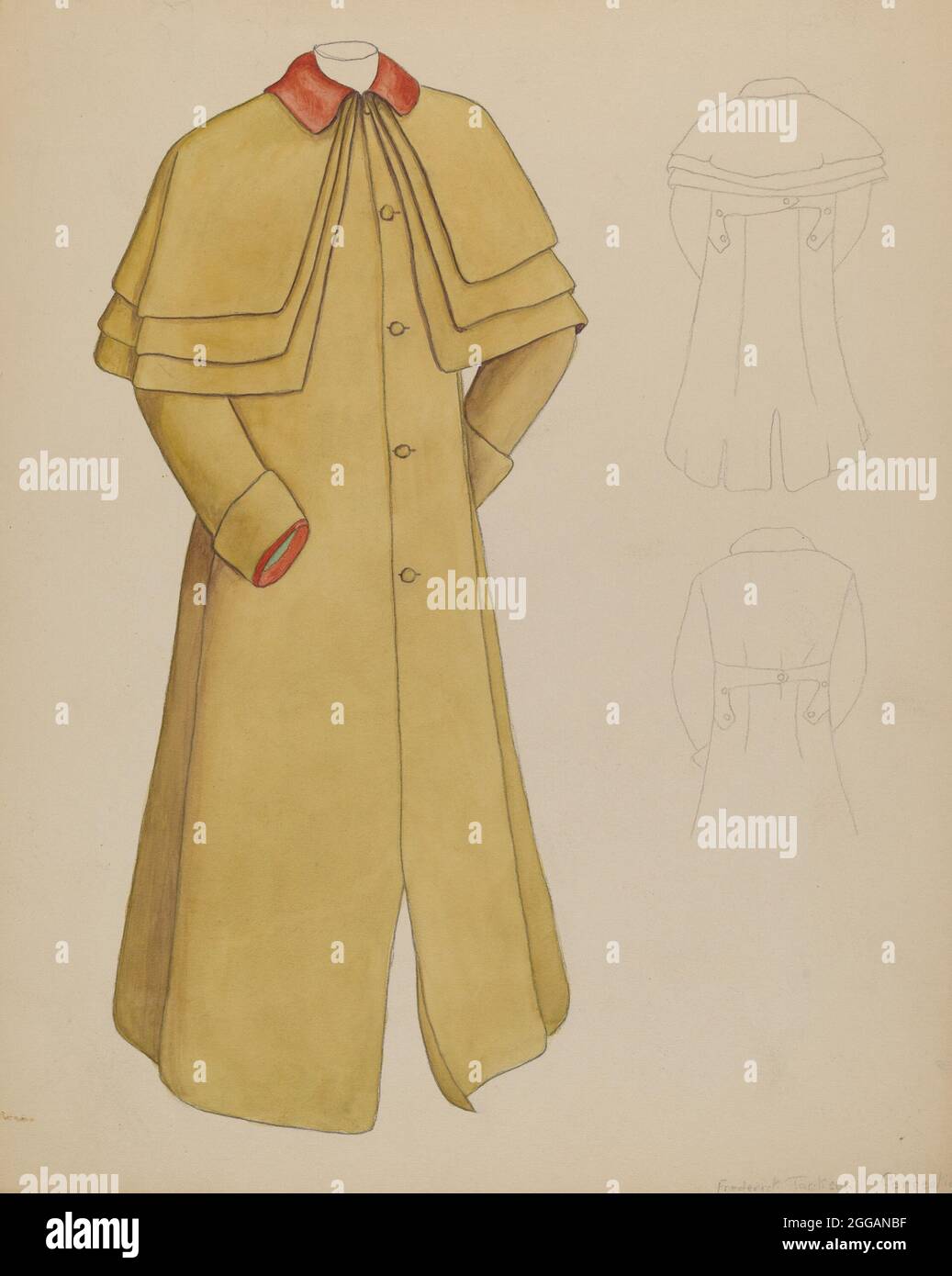 Man's Great Coat, c. 1937 Stock Photo - Alamy