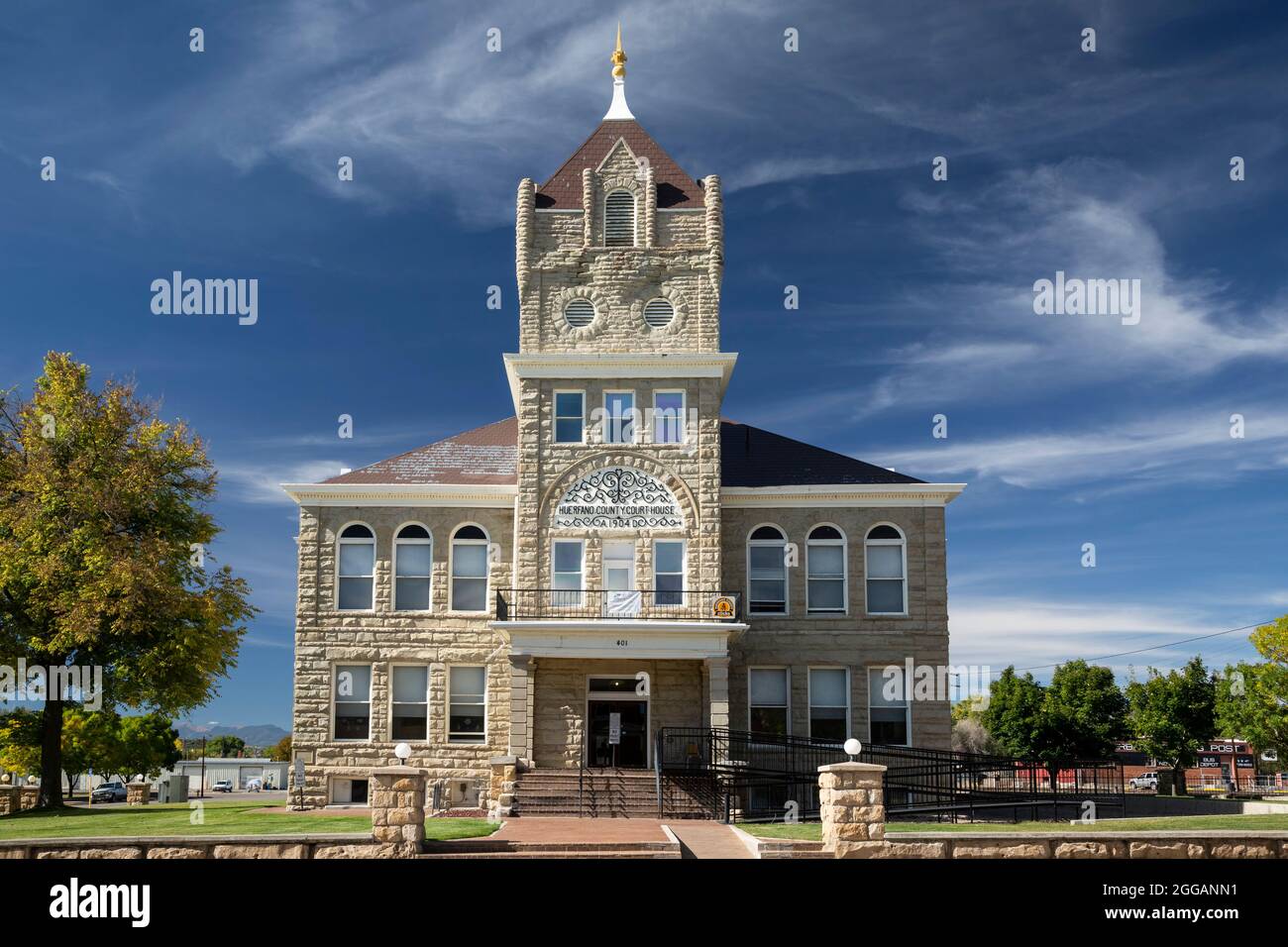 Huerfano County Courthouse, Walsenburg, Colorado USA Stock Photo - Alamy