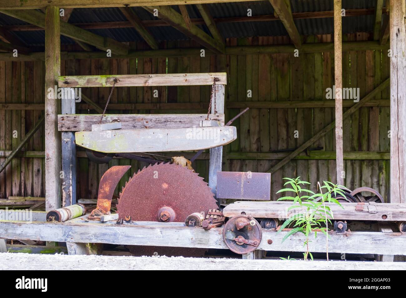 Old sawmill hi-res stock photography and images - Alamy
