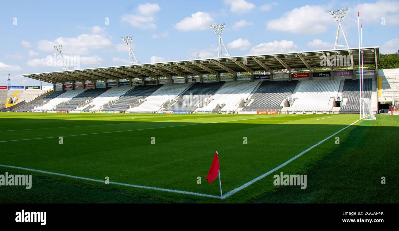 Páirc Uí Chaoimh GAA Stadium empty stands Stock Photo - Alamy