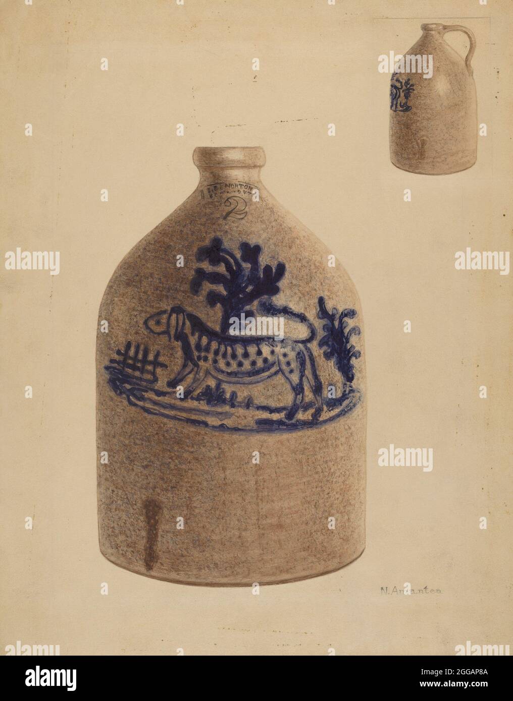 Blue leopard painting hi-res stock photography and images - Alamy