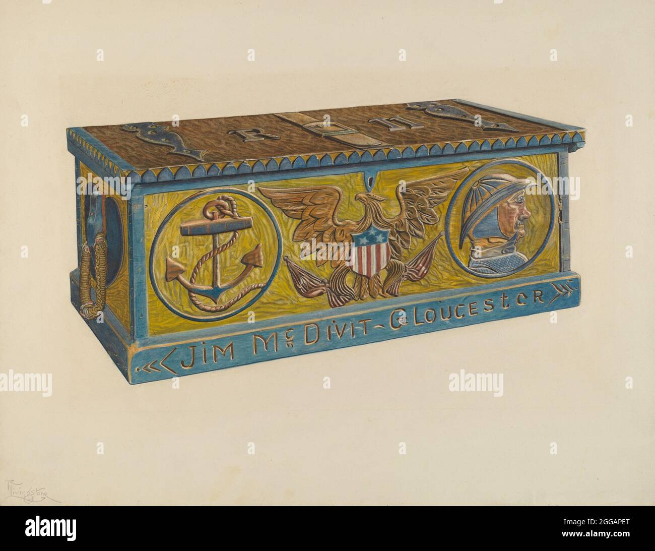 Sea chest hi-res stock photography and images - Alamy