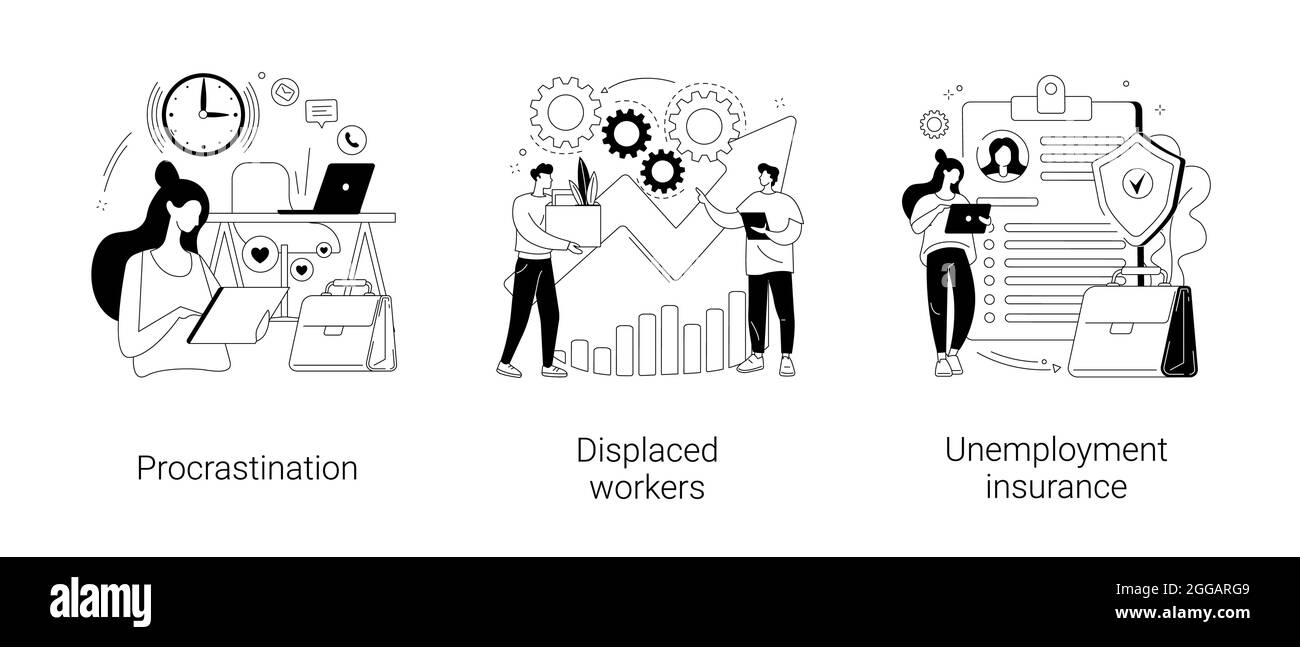 Business termination abstract concept vector illustrations Stock Vector ...