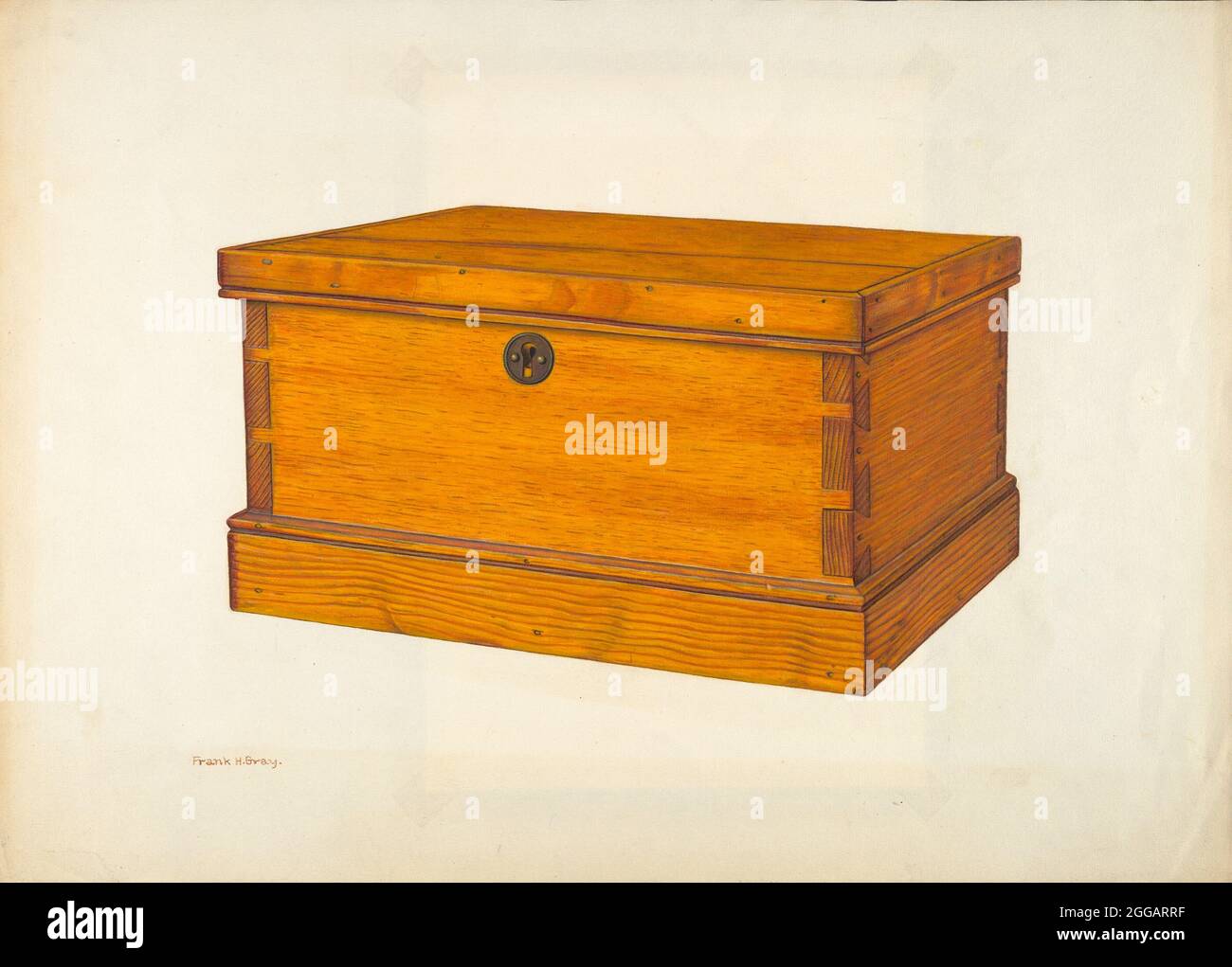 Strong Box, c. 1940 Stock Photo - Alamy