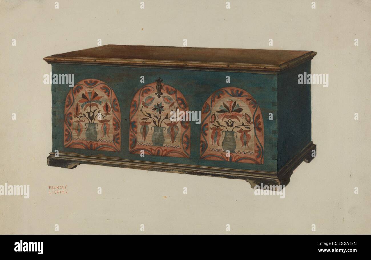 Chest, c. 1938 Stock Photo - Alamy