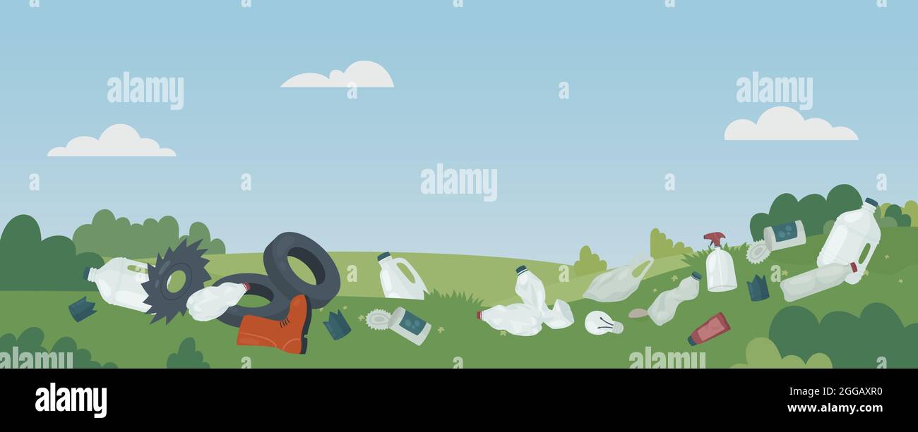 Broken light bulb on ground Stock Vector Images - Alamy