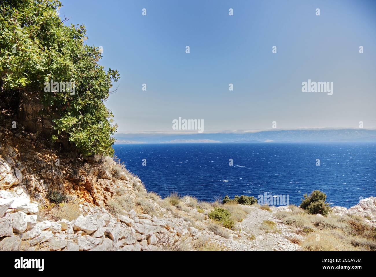 scenic view of the adriatic sea Stock Photo - Alamy
