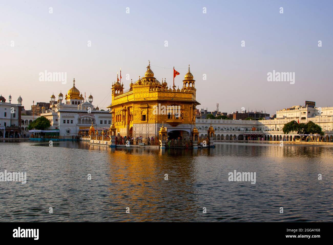 The Golden Temple (also known as Harmandir Sahib, lit. "abode of God ...