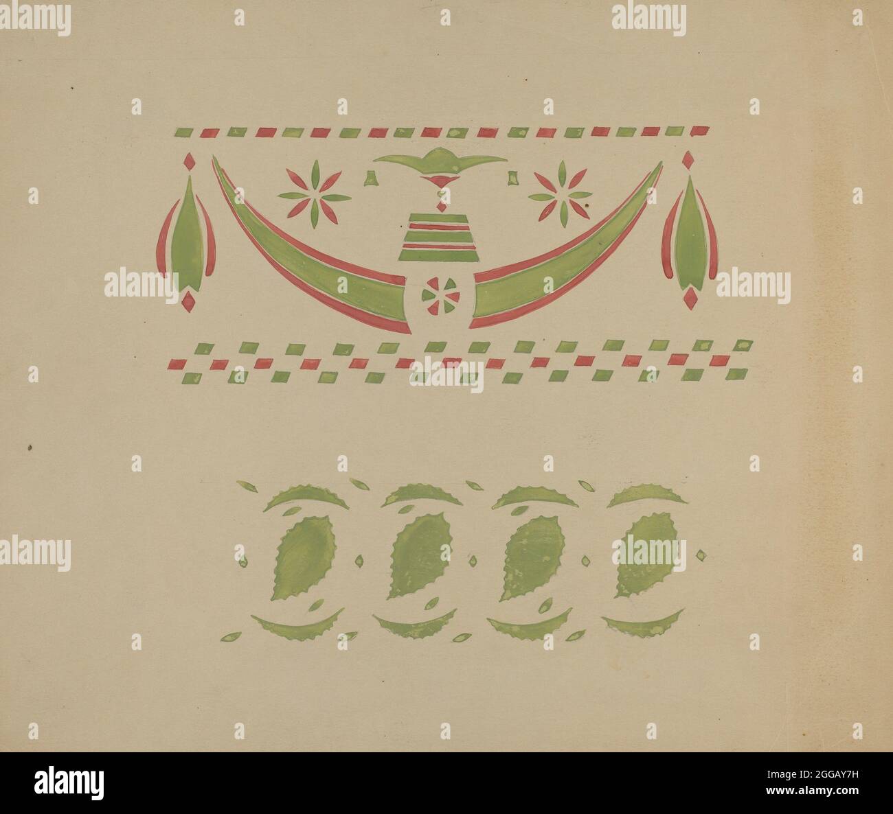 Stencilled decoration hi-res stock photography and images - Alamy