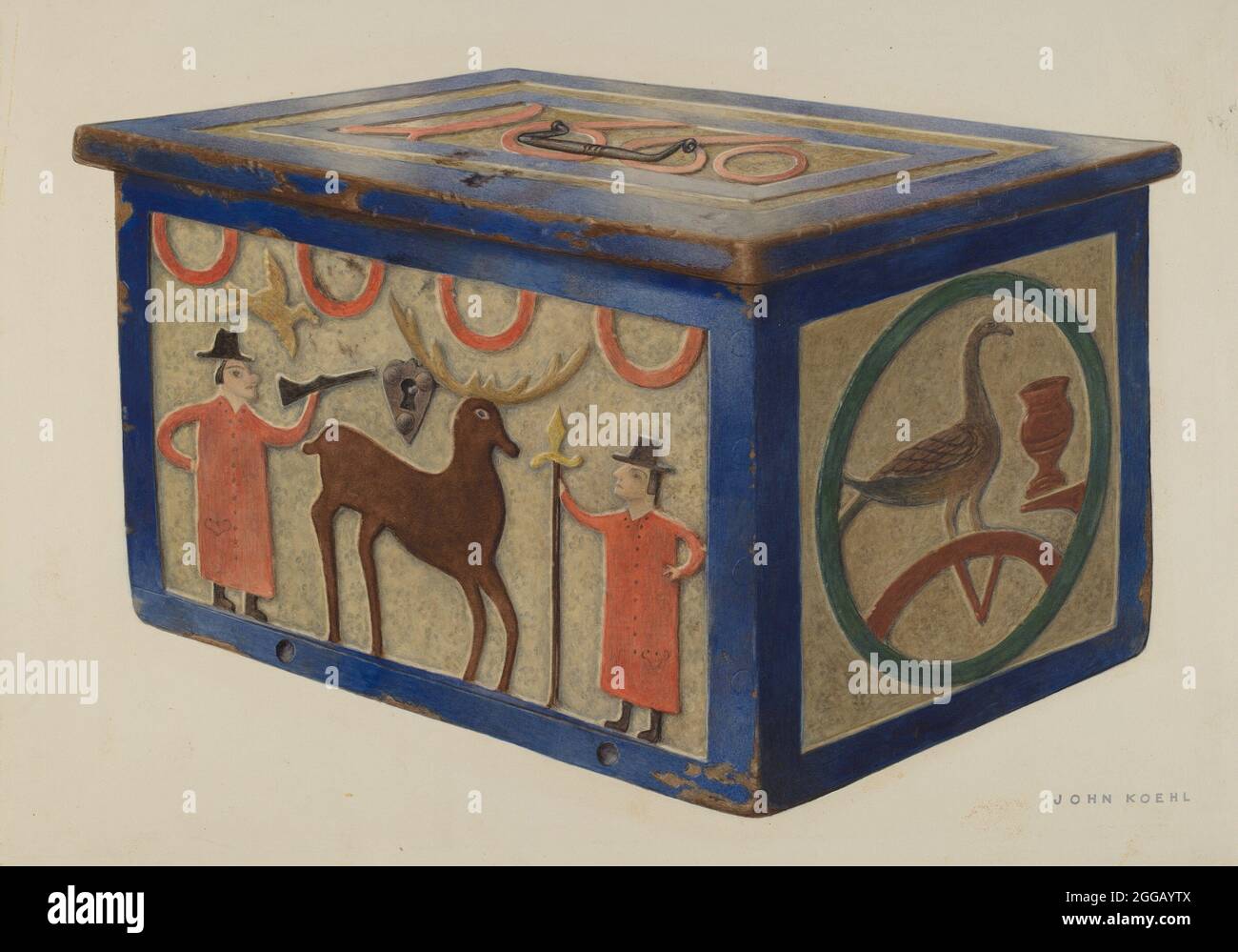 Bridal Chest, 1935/1942 Stock Photo - Alamy