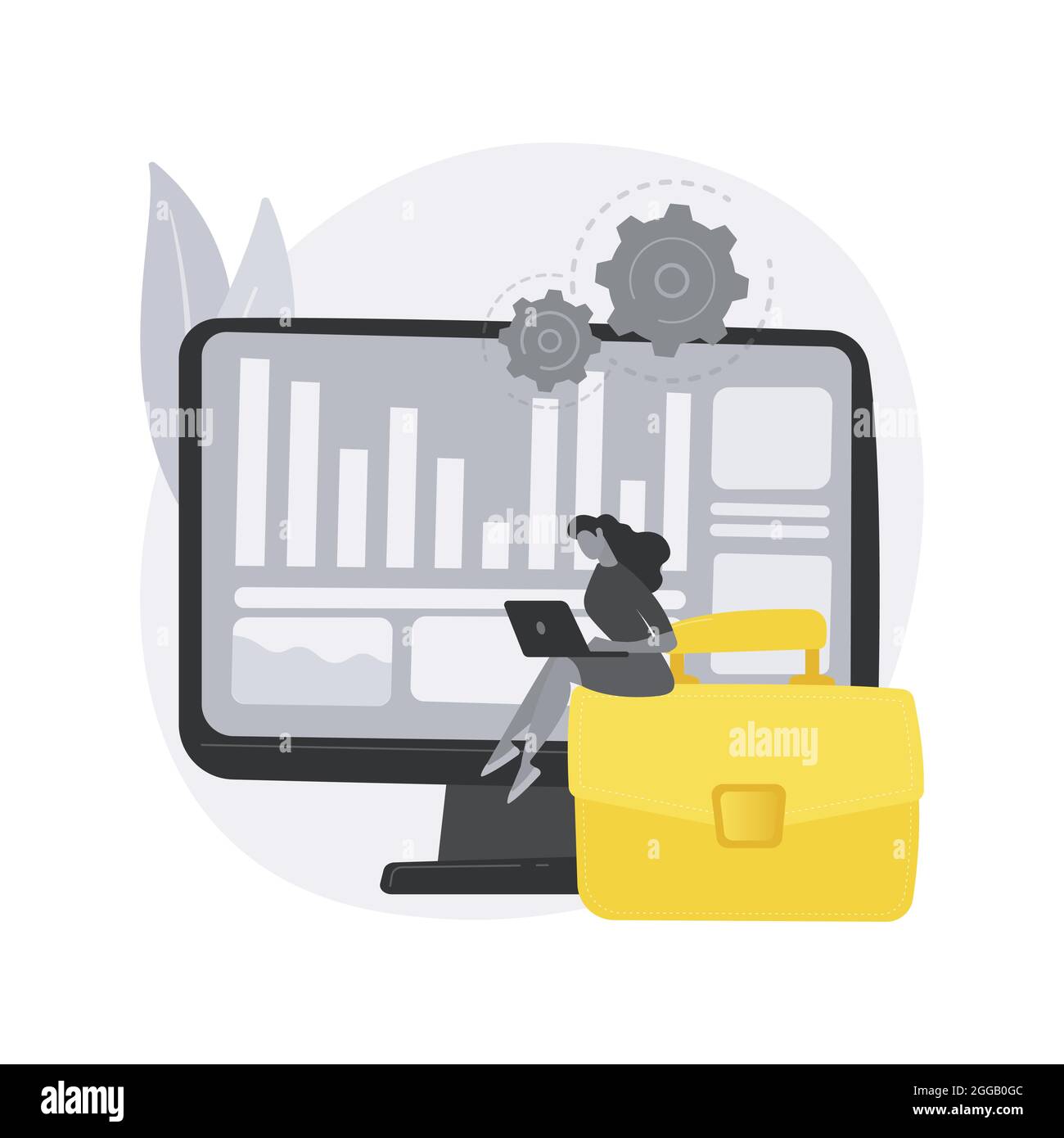 Enterprise accounting abstract concept vector illustration Stock Vector ...