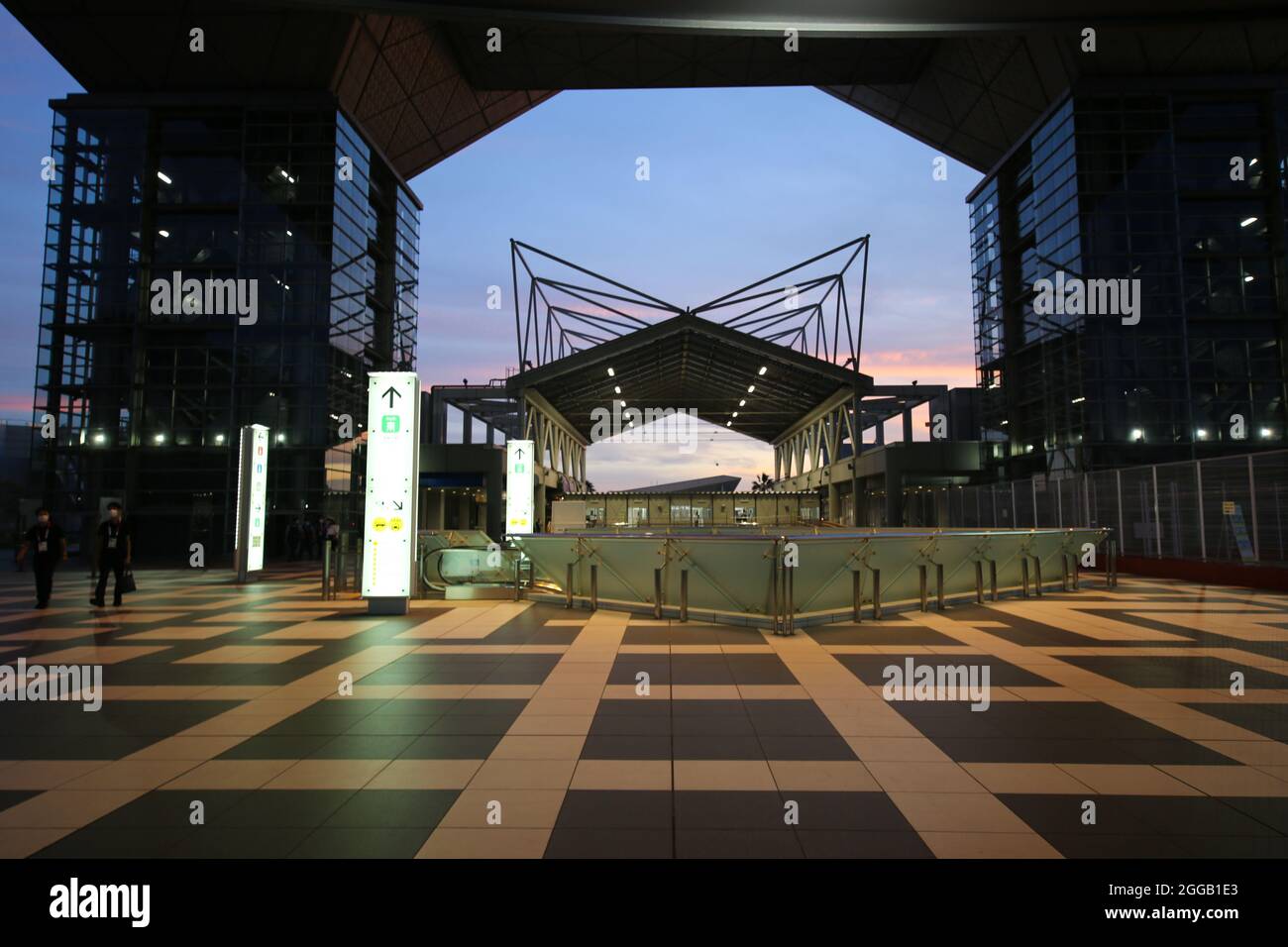 JULY 20th, 2021 - TOKYO, JAPAN: view from, inside and out of Tokyo Big ...