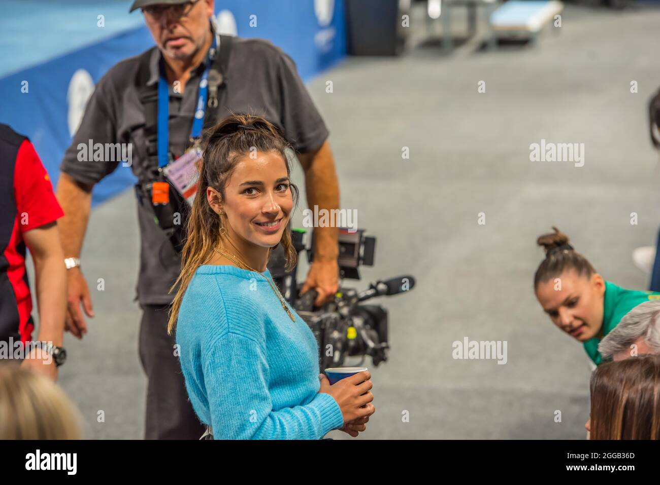 Aly Raisman from USA seen during the Melbourne Artistic Gymnastics ...