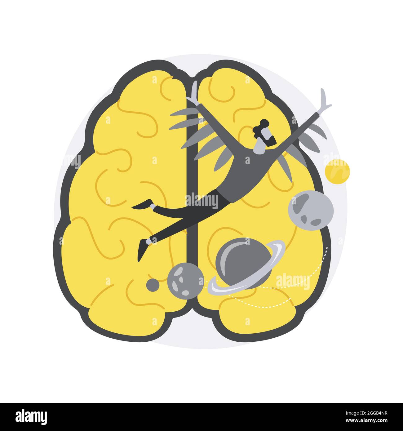 Imagination abstract concept vector illustration Stock Vector Image ...