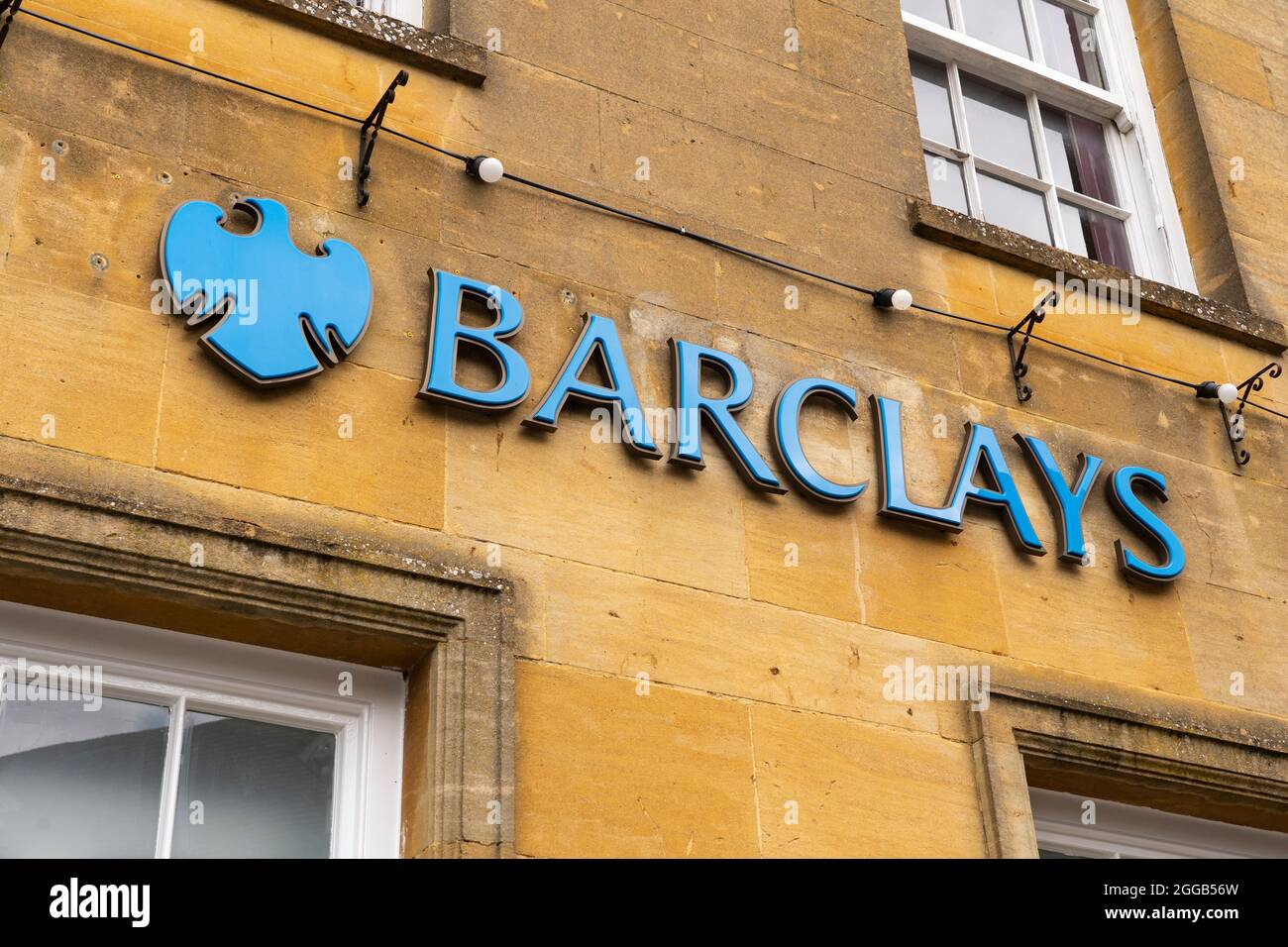 Barclays bank sign barclays logo hi-res stock photography and images ...