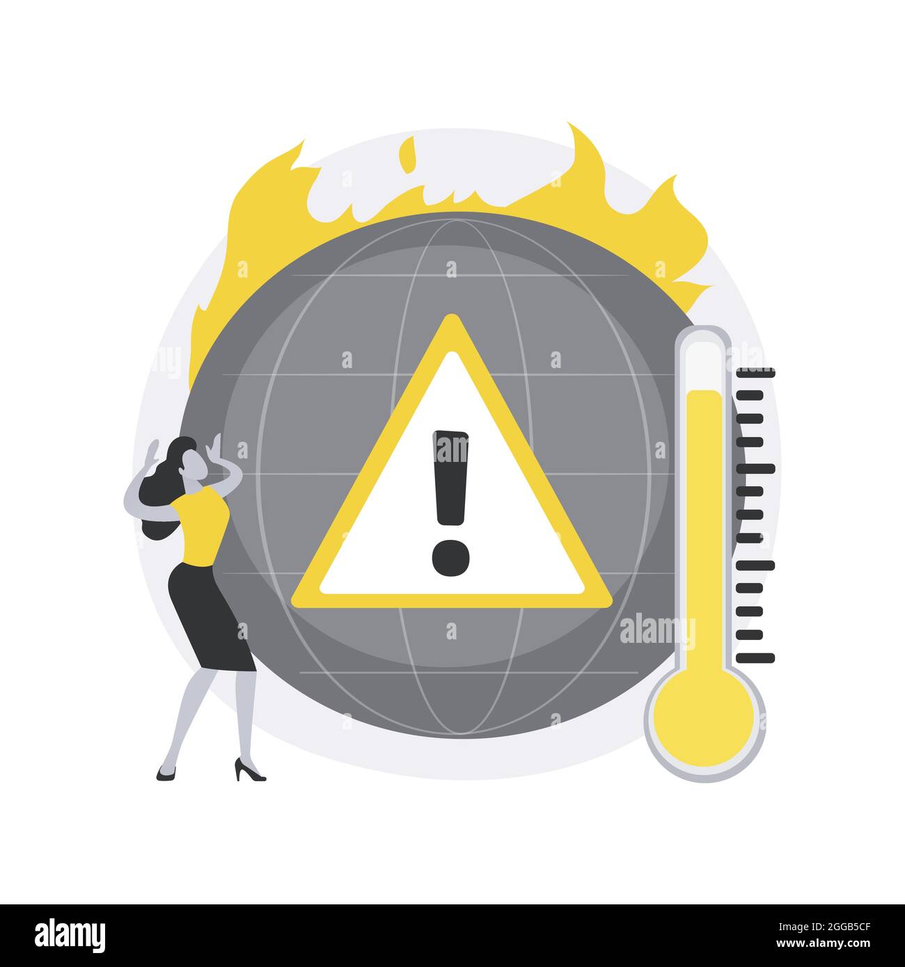 Global warming abstract concept vector illustration Stock Vector Image ... Global warming abstract concept vector illustration Stock Vector Image ...
