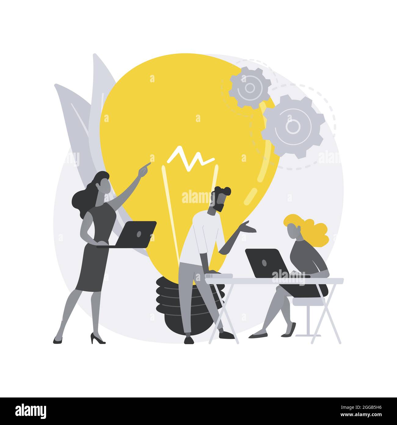 Startup hub abstract concept vector illustration Stock Vector Image ... Startup hub abstract concept vector illustration Stock Vector Image ...