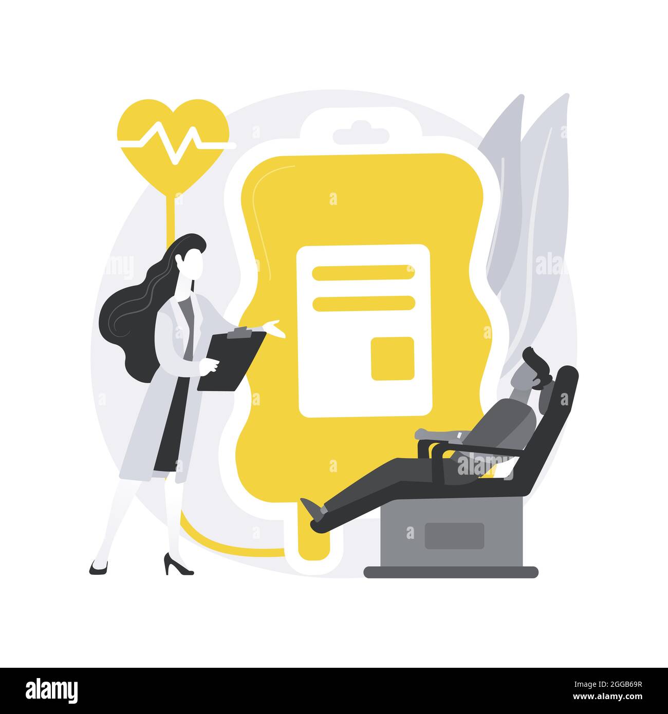 Blood donation abstract concept vector illustration Stock Vector Image ...