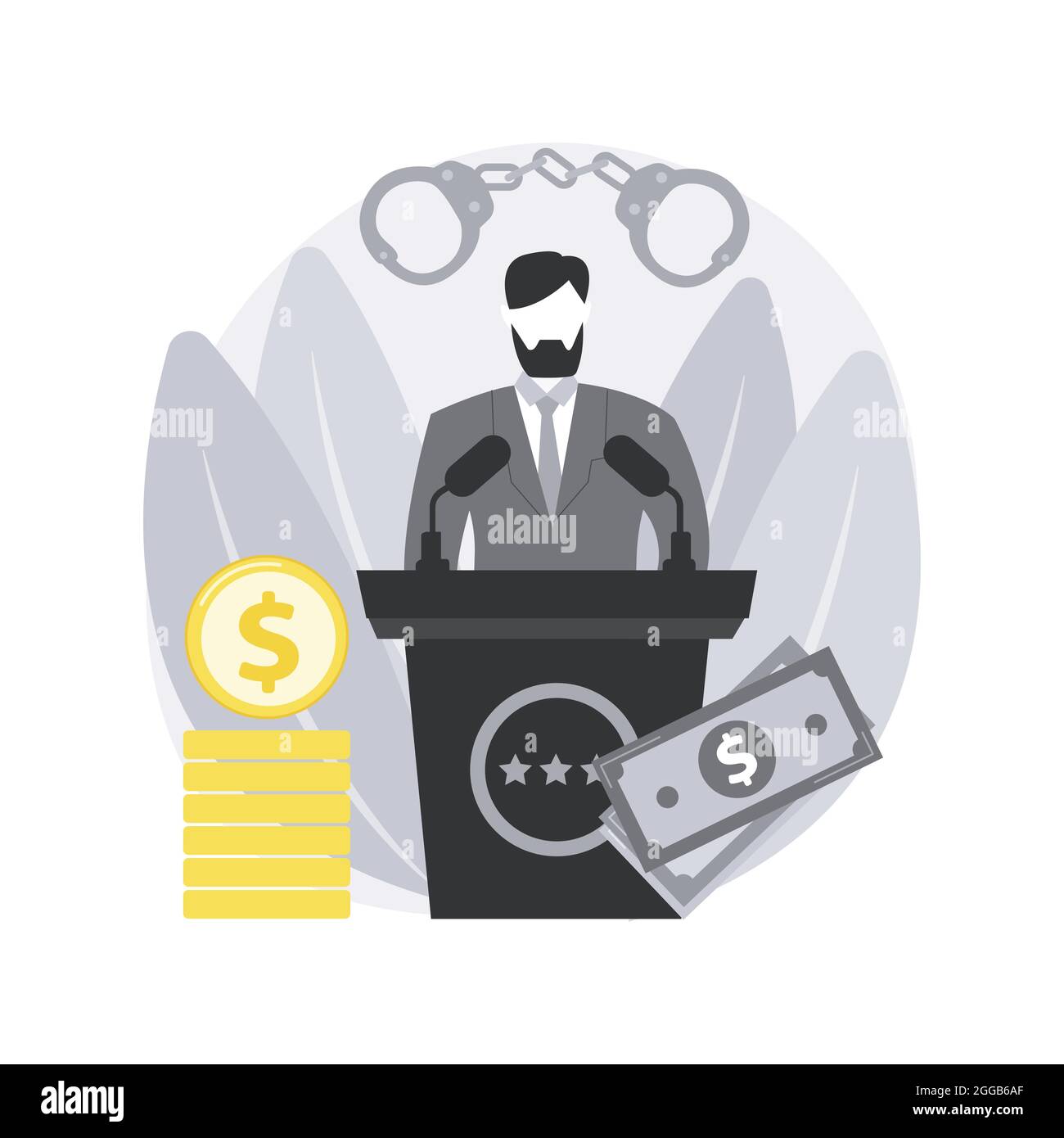 Political Corruption Symbol