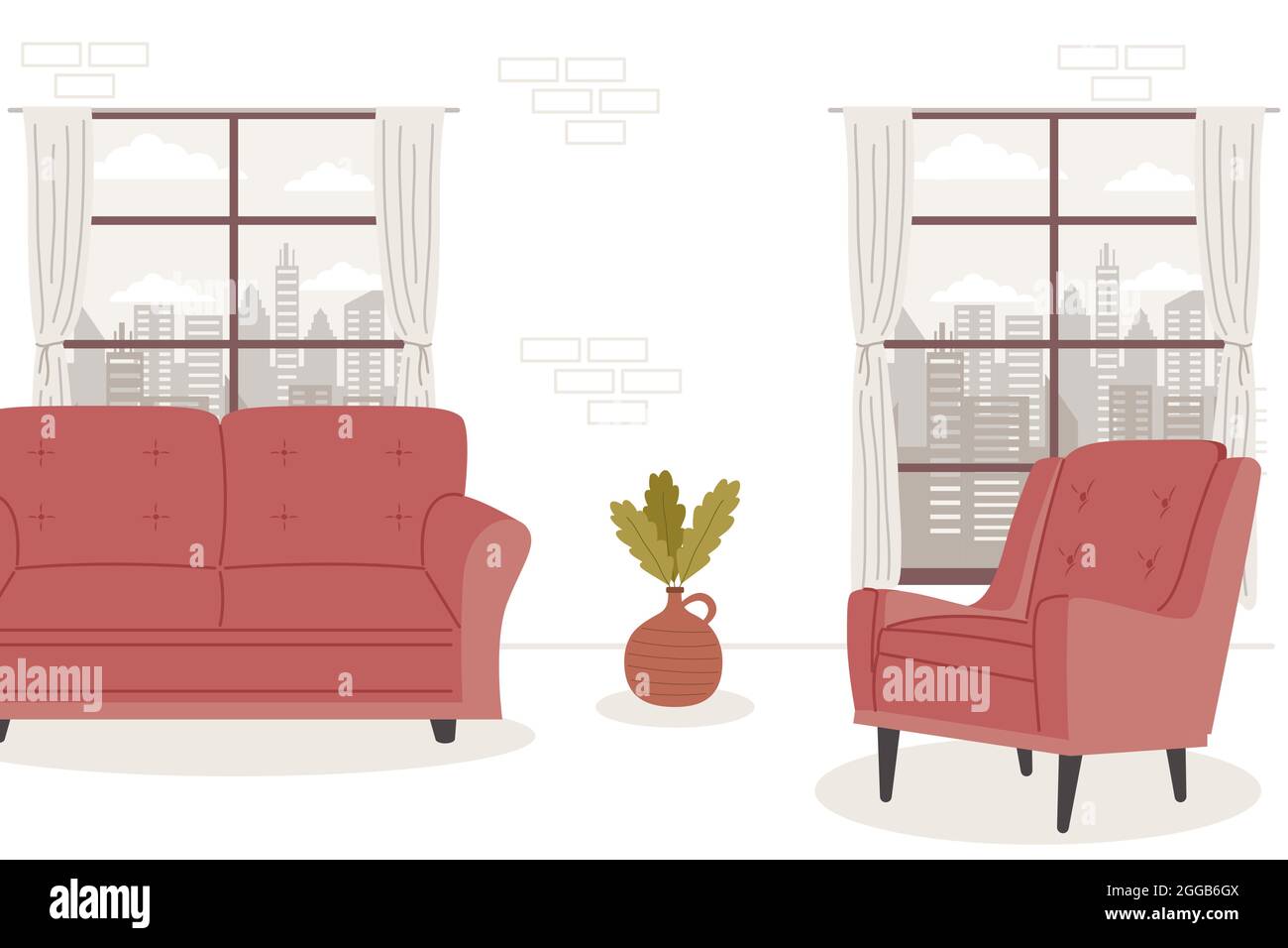 scene of comfy house with decoration Stock Vector Image & Art - Alamy