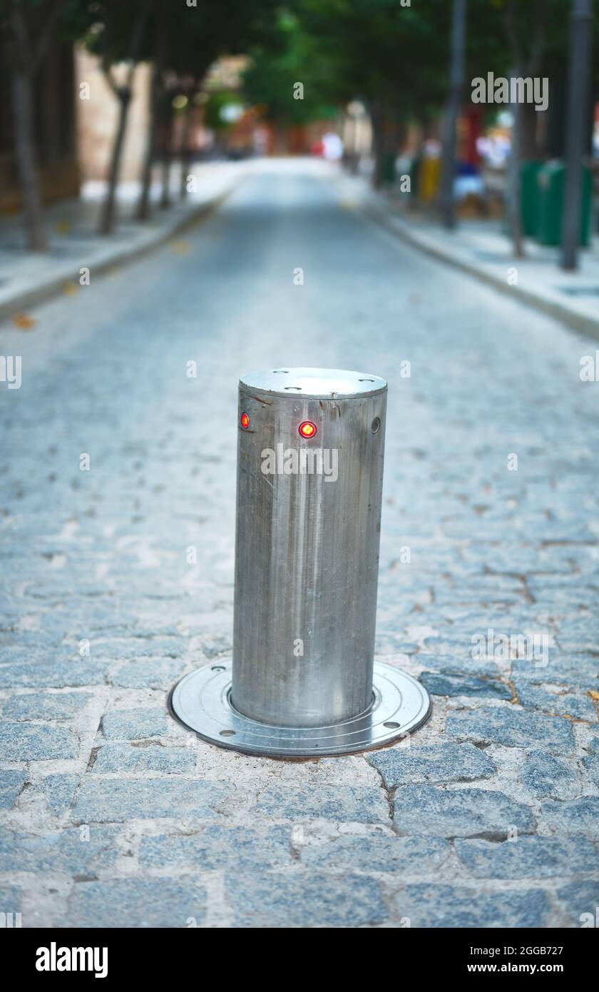 Pedestrian barrier hi-res stock photography and images - Alamy